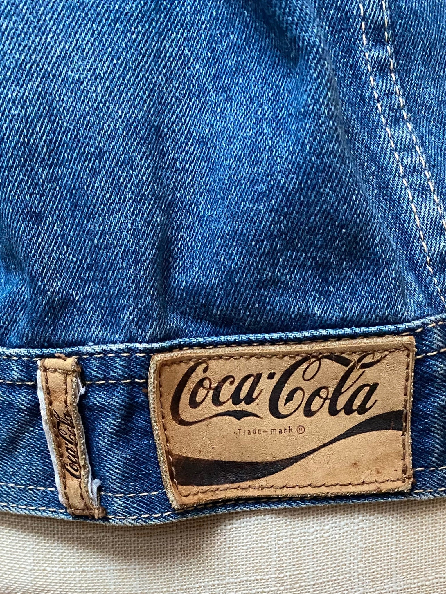 Vintage 80s Denim Jacket By Coca-Cola | Shop THRILLING
