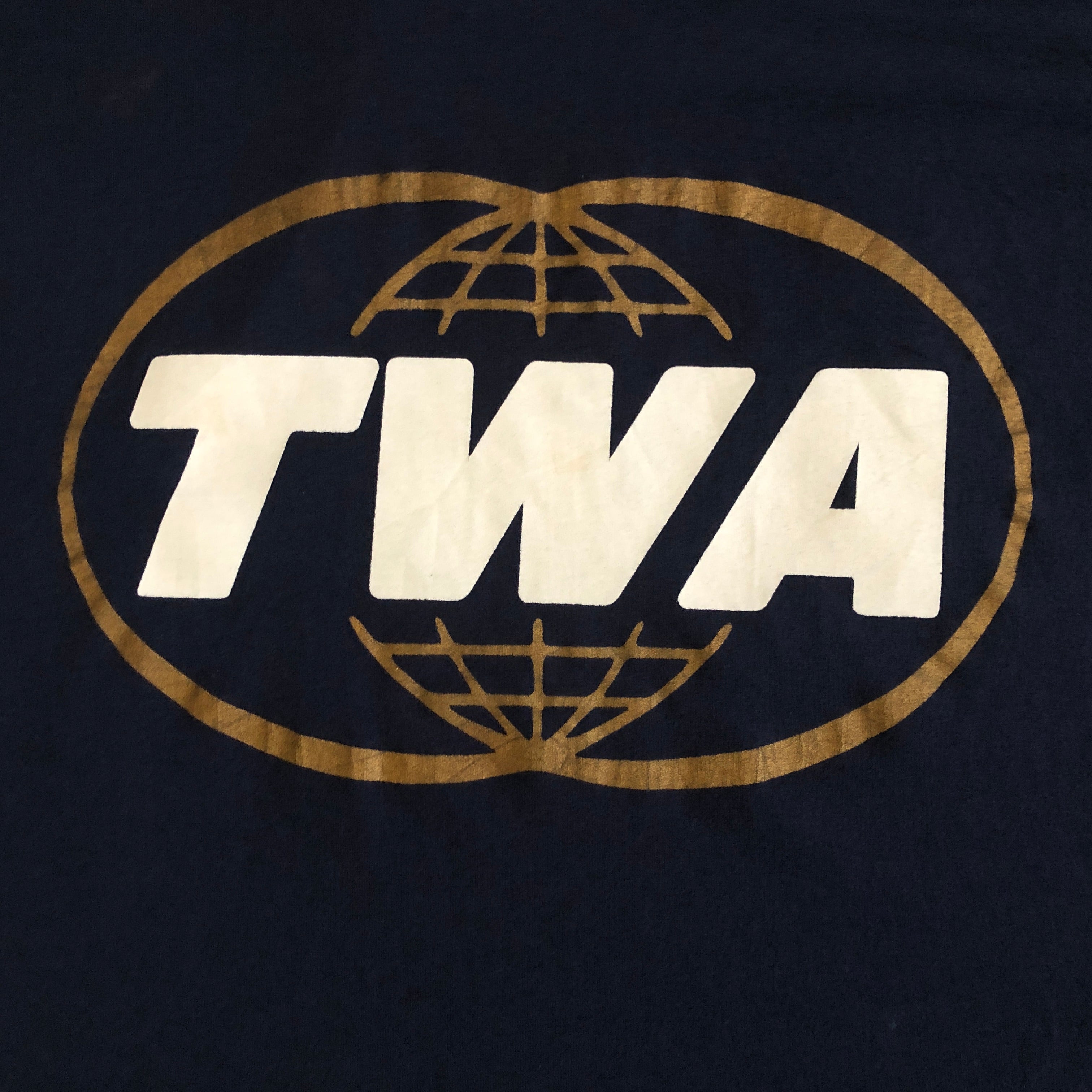Twa Airlines Logo 90s Vintage T-Shirt by Fruit of the Loom | Shop THRILLING