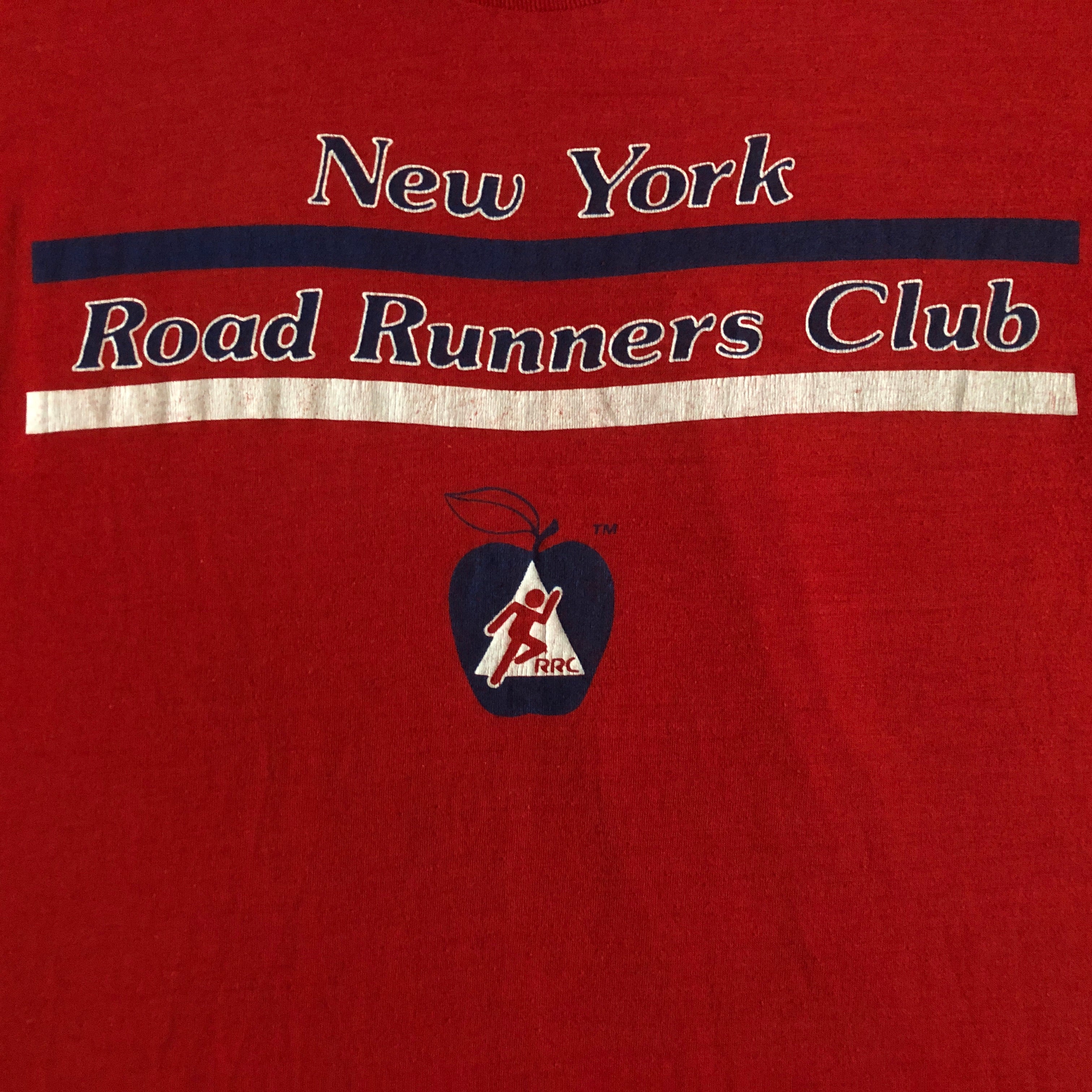New York Road Runners Club 80s Logo Vintage Graphic T-Shirt by Screen ...