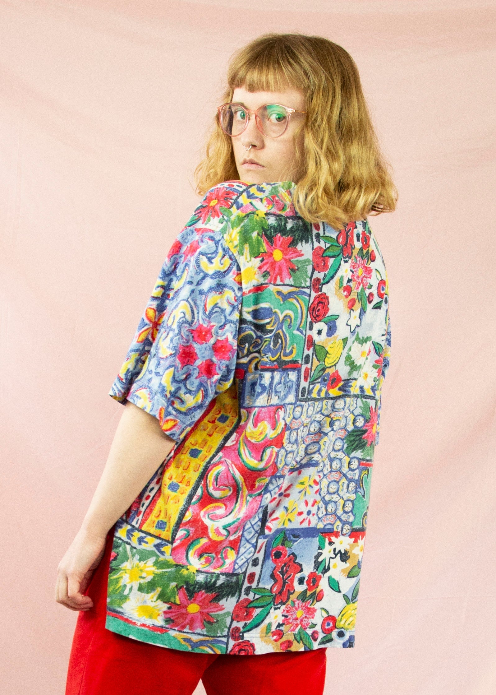 90s Vintage Carole Little Garden Top by Carole Little | Shop THRILLING