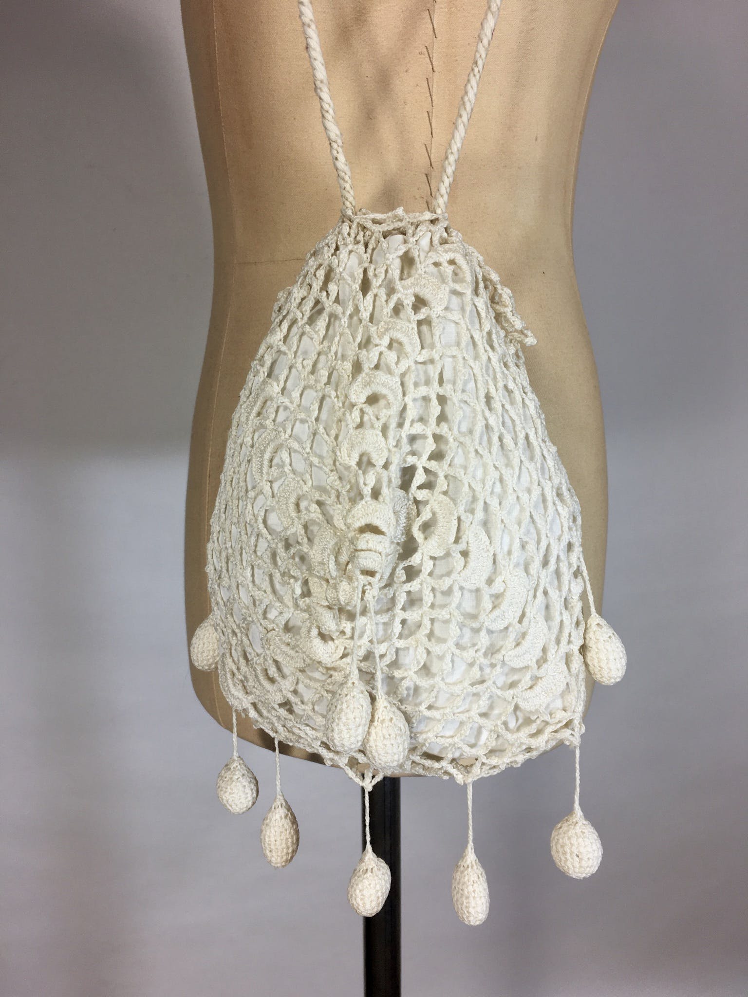 Vintage Antique Edwardian Handmade Crochet Reticule-Style Purse by ...