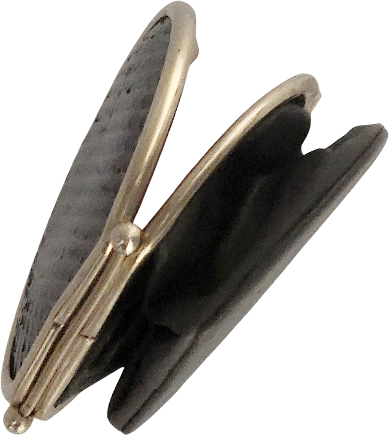 Vintage 80s Expandable Snakeskin Goldtone Snap Coin Purse | Shop THRILLING