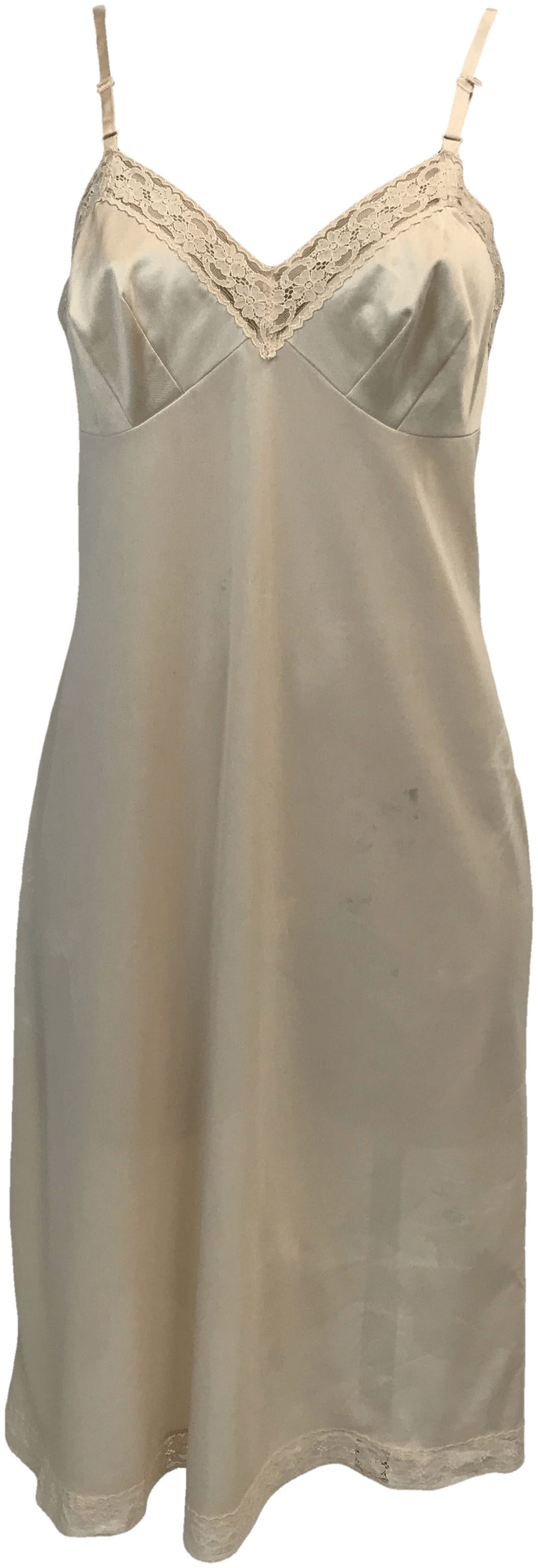 Vintage Beige Slip Dress | Shop THRILLING