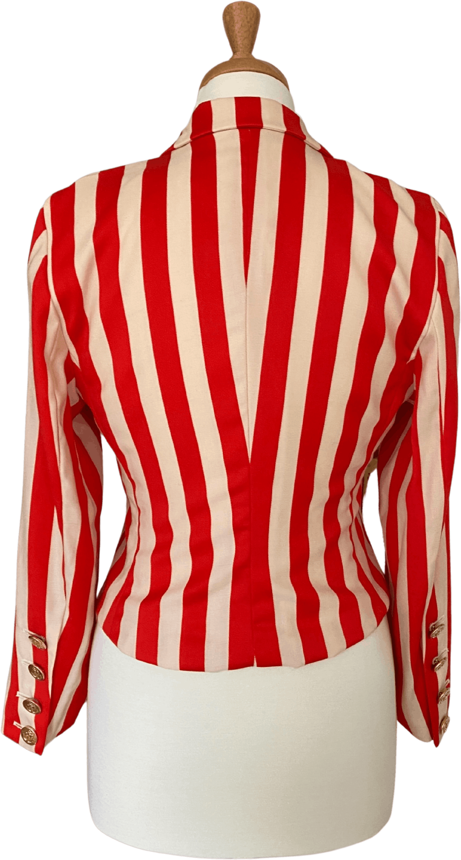 Vintage Escada 80's Striped Nautical Blazer by Escada | Shop THRILLING