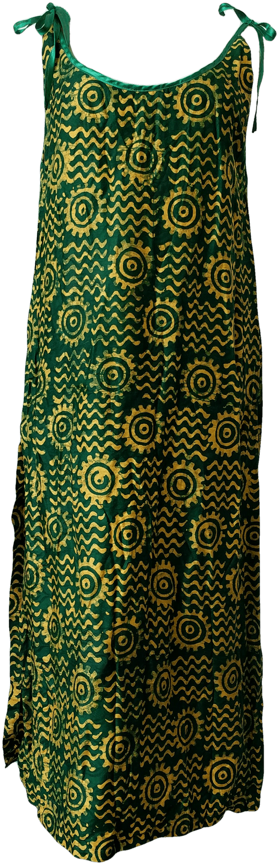 Vintage Block Print Batik Dress | Shop THRILLING