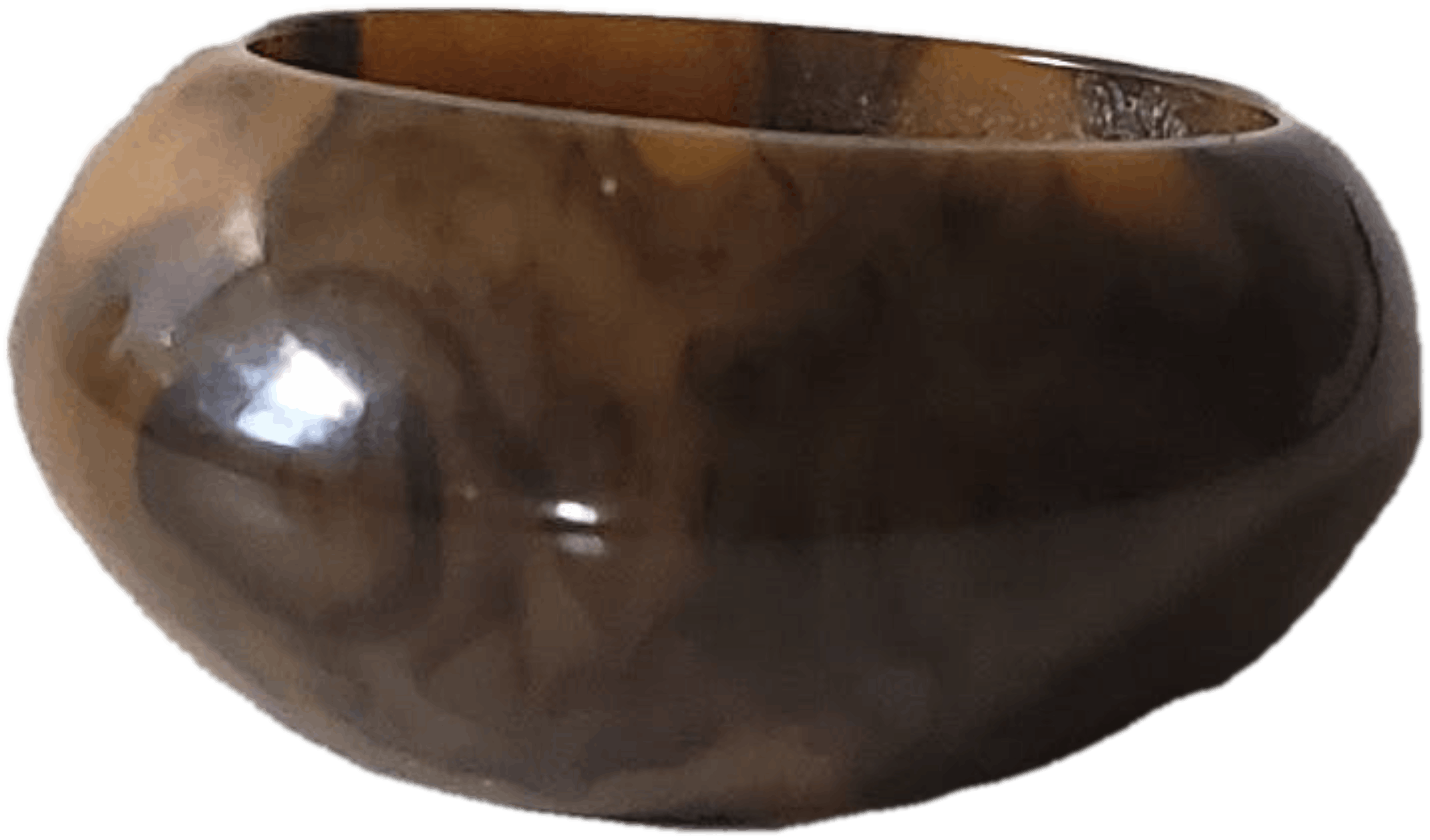 Vintage 40's Brown Bakelite Ring | Shop THRILLING