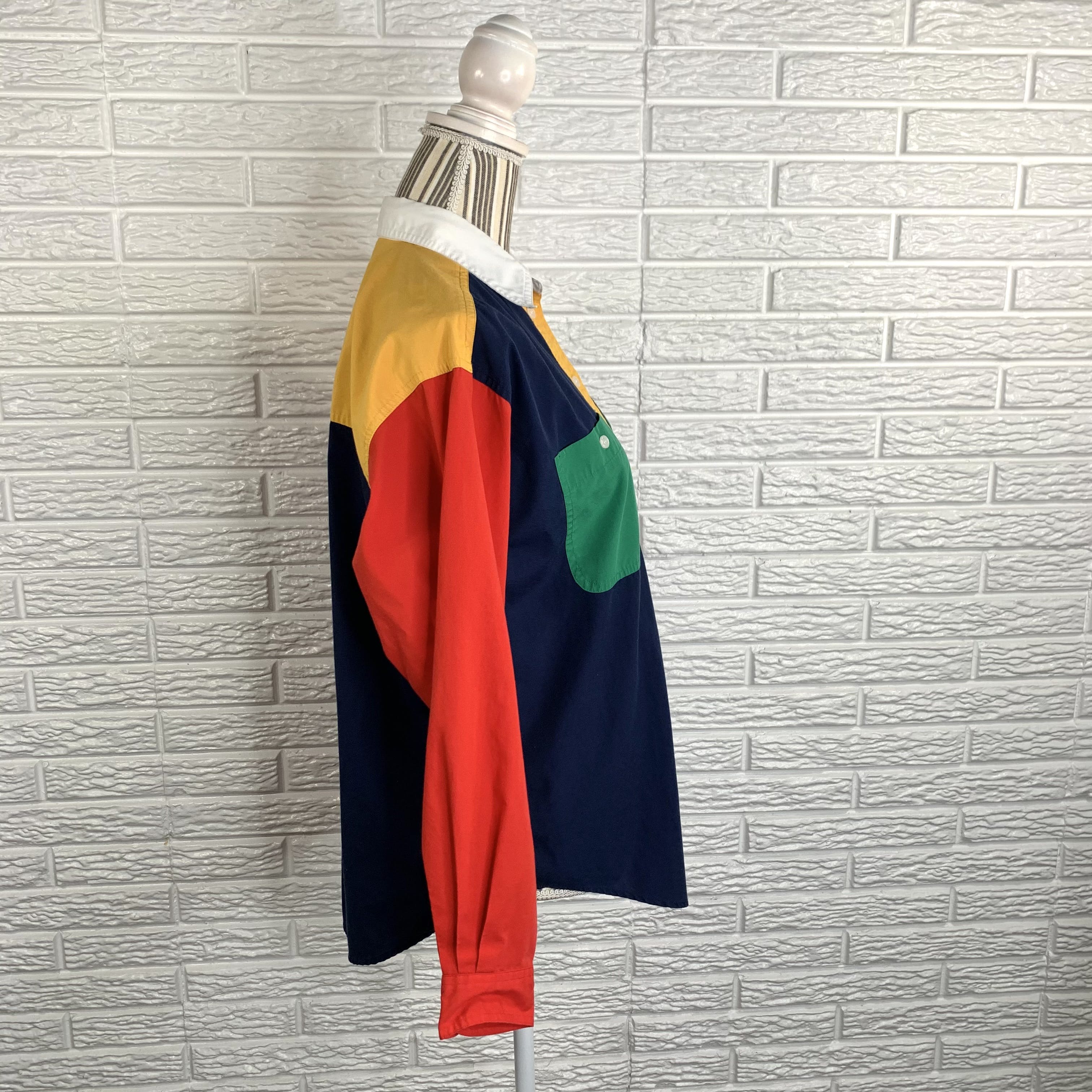 Vintage Cabin Creek Colorblock Button Up Shirt | Shop THRILLING