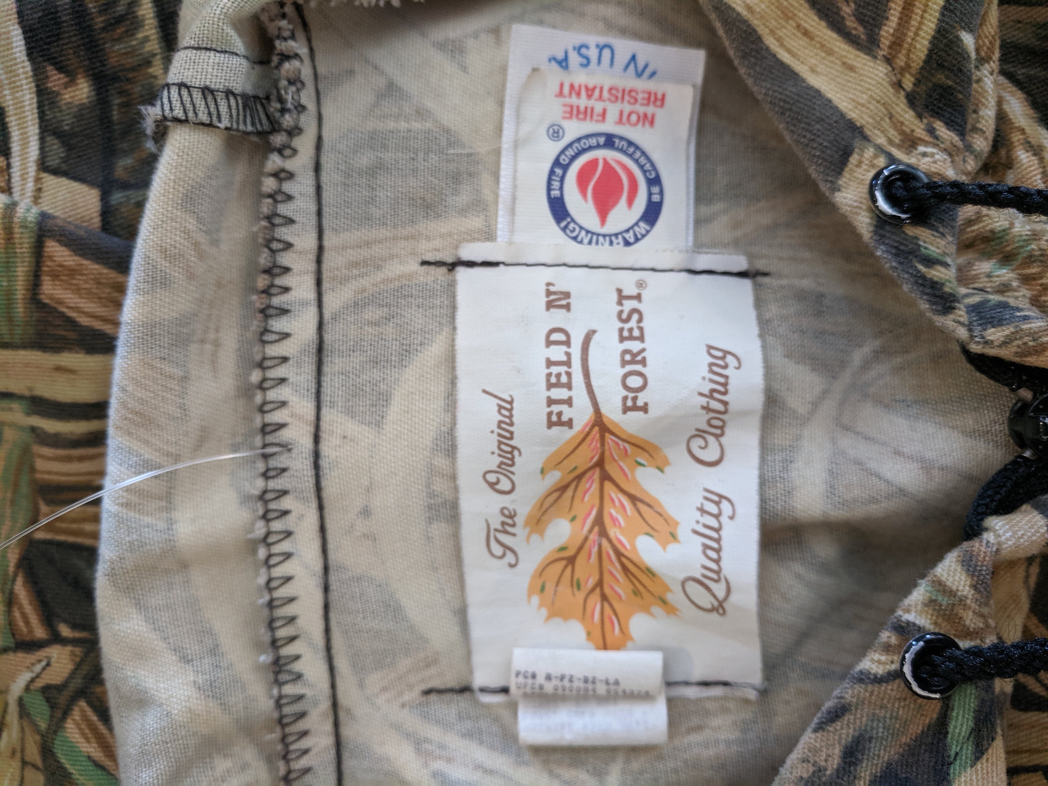 Vintage Camo Zip Up Hoodie by The Original Field N' Forest | Shop THRILLING