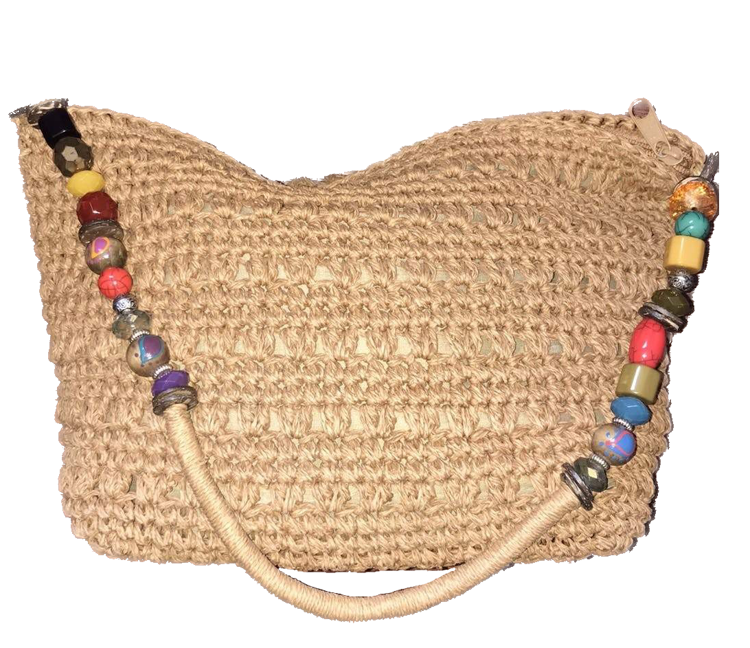 Vintage 80's Straw Beaded Bag by Cappelli | Shop THRILLING