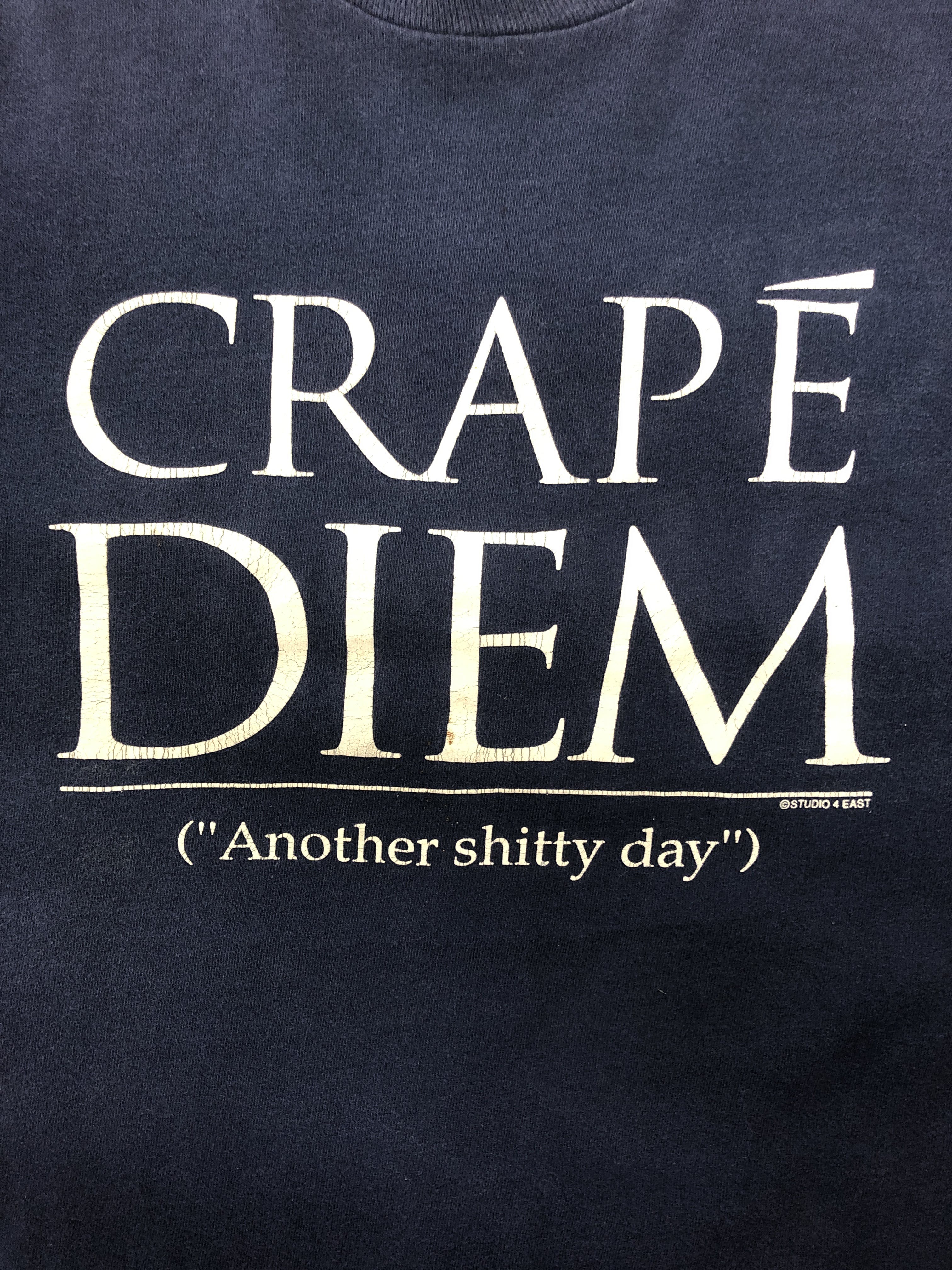 Vintage Crapé Diem Graphic T-Shirt by Fruit of the Loom | Shop THRILLING