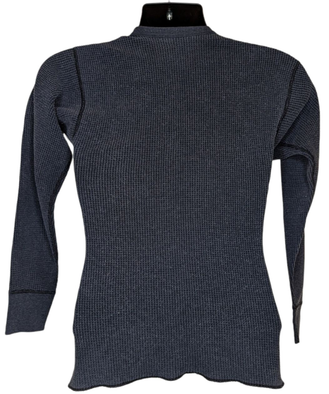 Vintage 80s/90s Thermal Waffle Knit Henley Made In Usa by JE Morgan ...