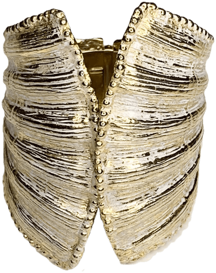 Vintage Fan Shell Hinged Cuff | Shop THRILLING