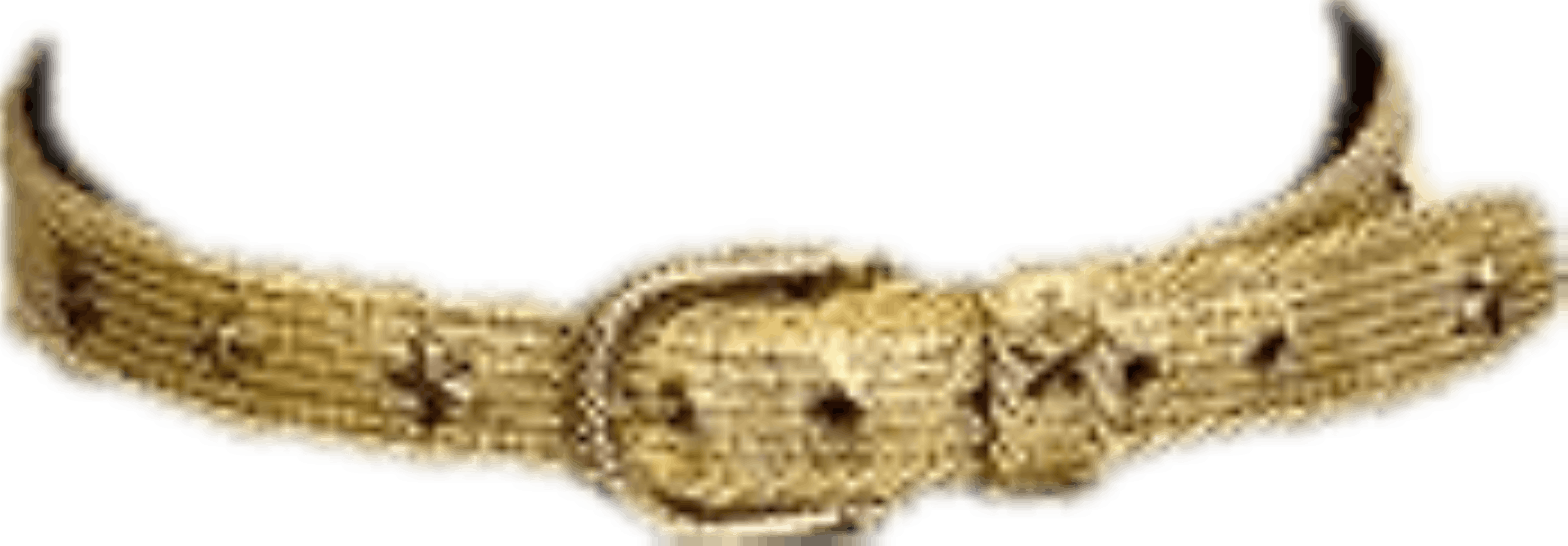 Vintage Glittery Gold Star Studded Belt by The Icing | Shop THRILLING