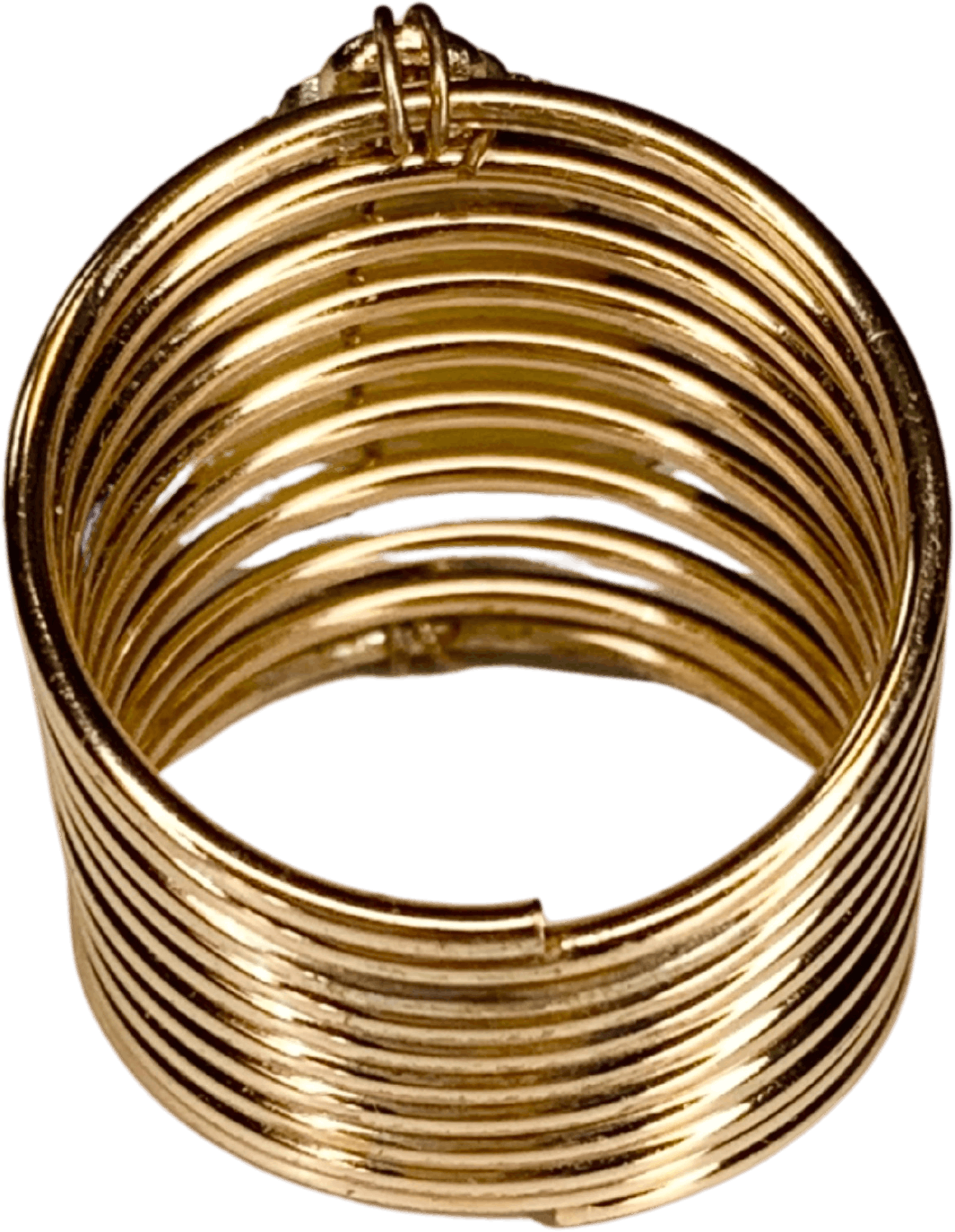 Vintage Gold Coil Ring | Shop THRILLING