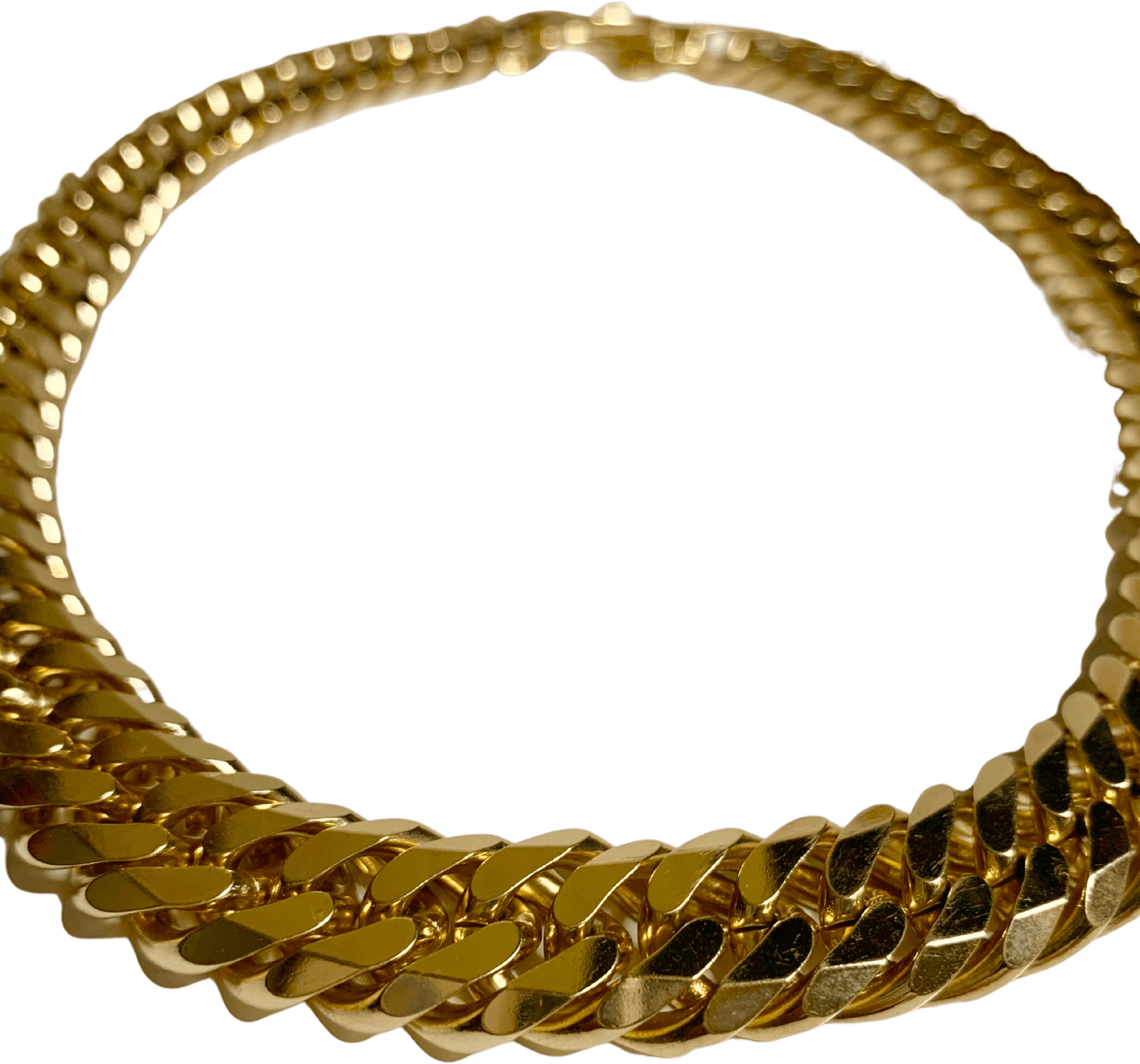 Vintage Gold Chain Signed Necklace by Christian Dior | Shop THRILLING