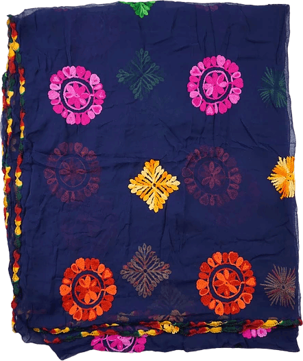 Vintage Hand Embroidered Scarf | Shop THRILLING