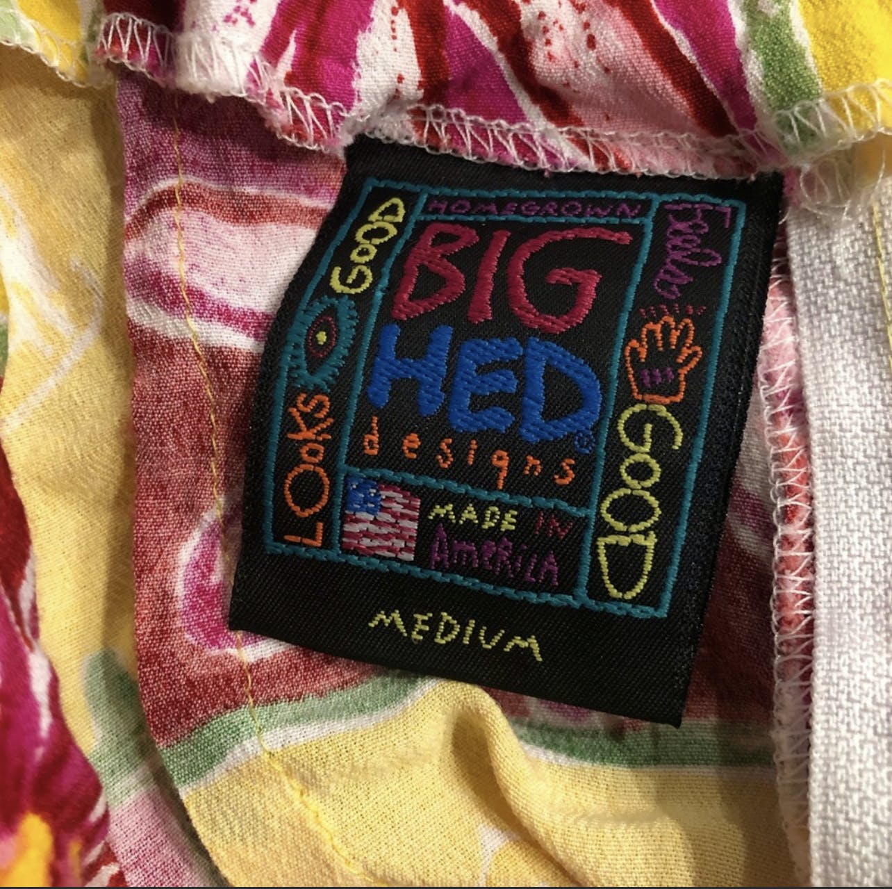Vintage 90s Big Hed Designs Hawaiian Dress By Big Hed | Shop THRILLING