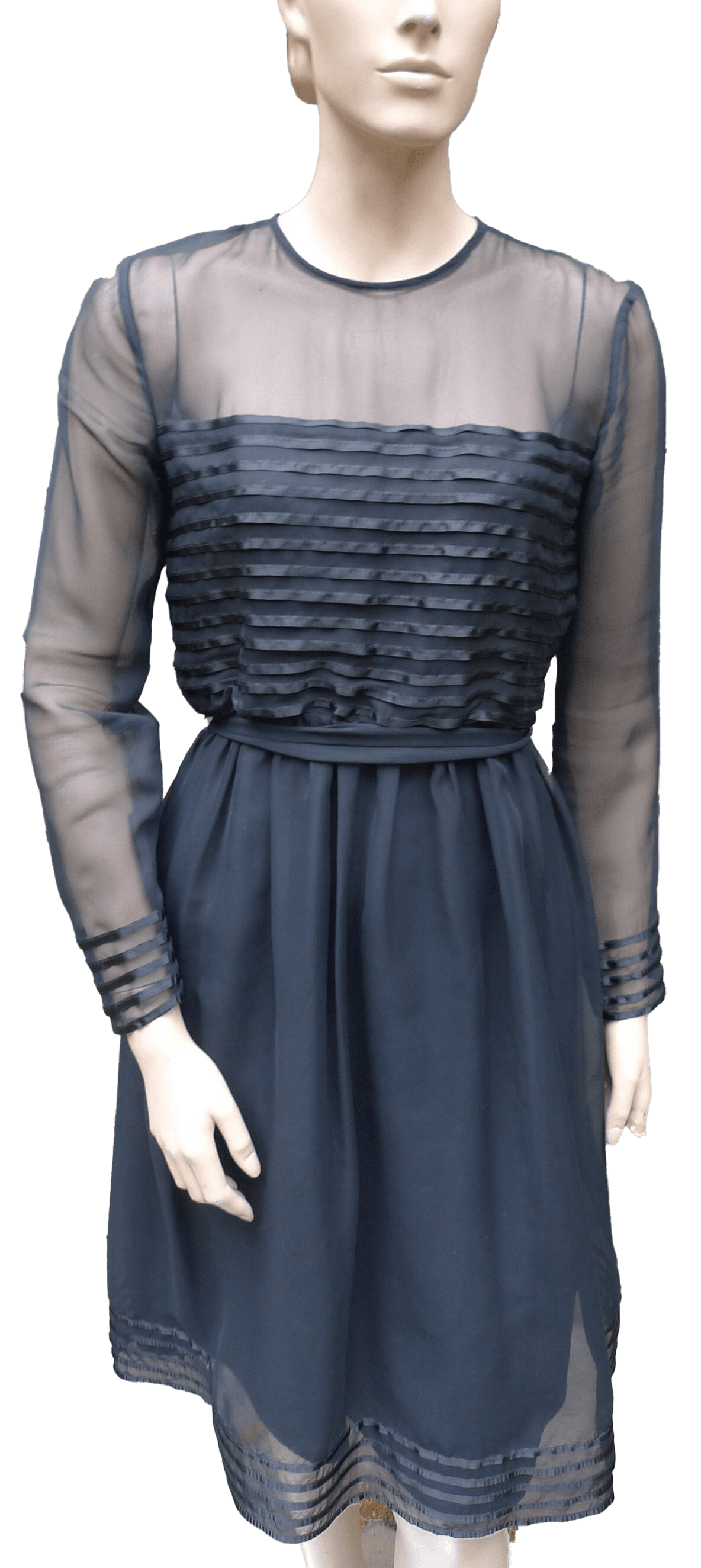 Vintage 60s Sheer Cocktail Dress by Miss Elliette | Shop THRILLING