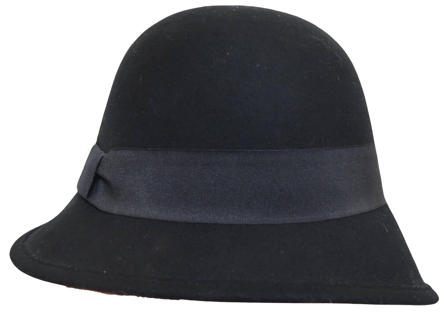 Vintage 90s Nine West Black Felt Wool Cloche Hat by Nine West | Shop ...