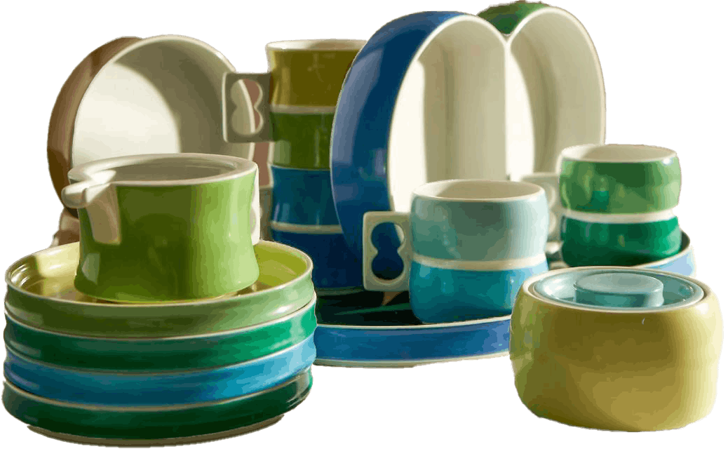 Vintage 70s Chromatics Block Blue and Green by Gerald Gulotta | Shop ...