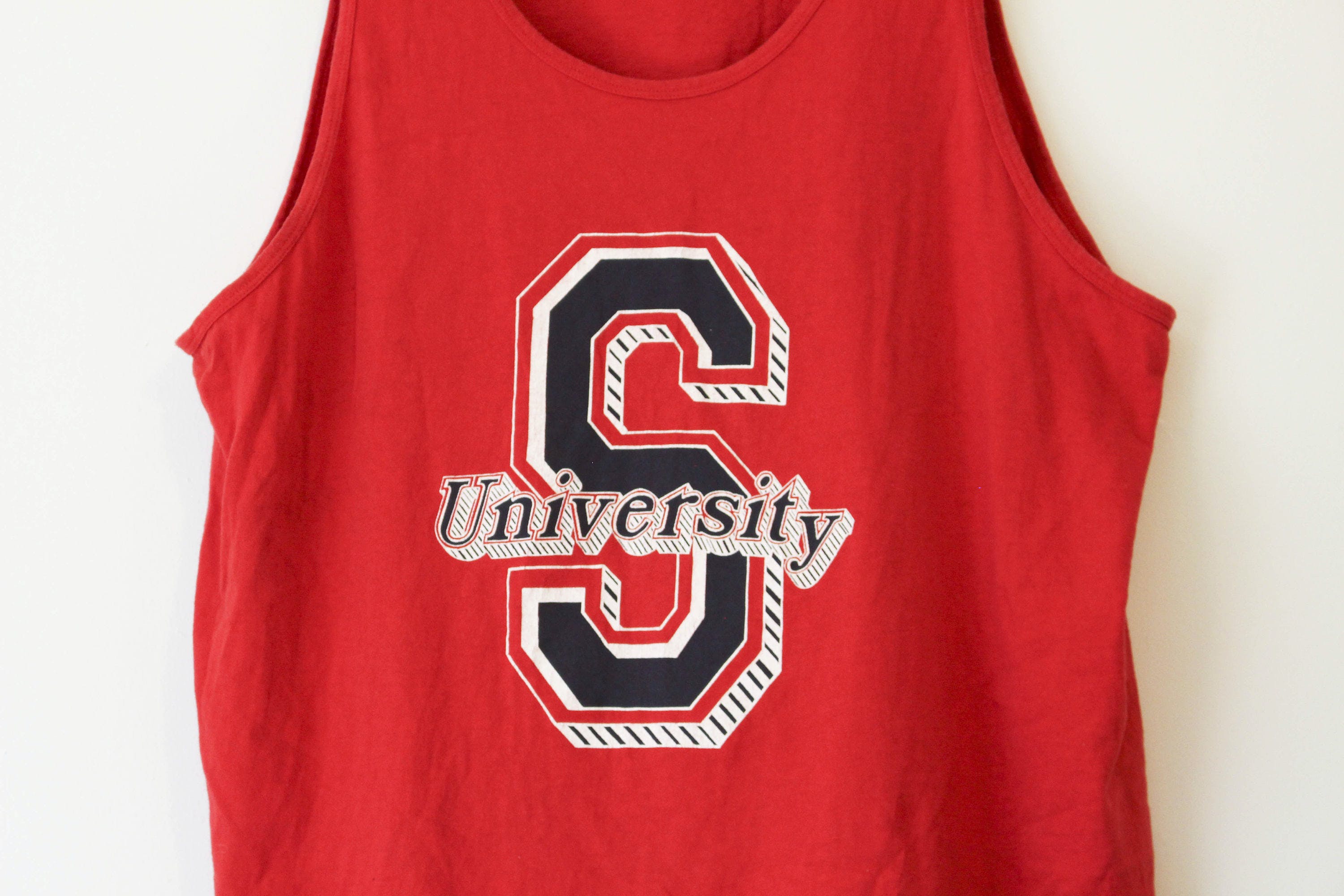 Vintage Red Stanford University Tank Top by Jansport | Shop THRILLING