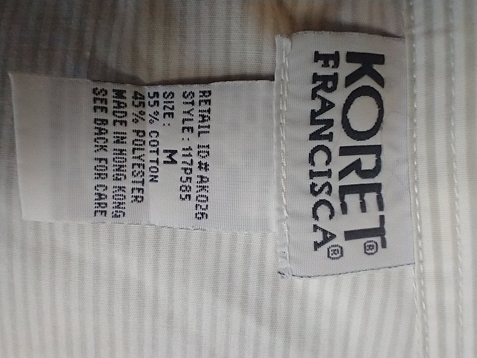 Vintage 80’s Blue Stripe Floral Embroidered Button Up by Koret ...