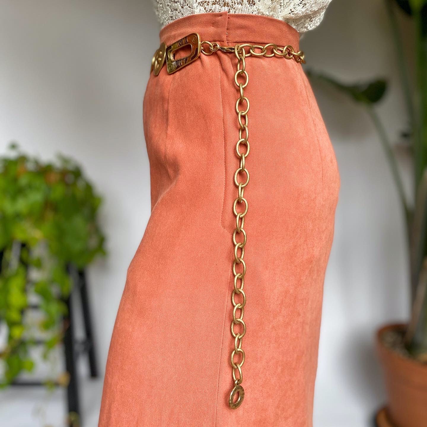 Vintage 90’s/00’s Adjustable Multi Shaped Chain Belt | Shop THRILLING