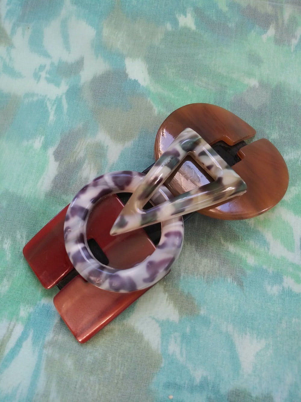 Vintage 80’s Brown Hair Clip | Shop THRILLING