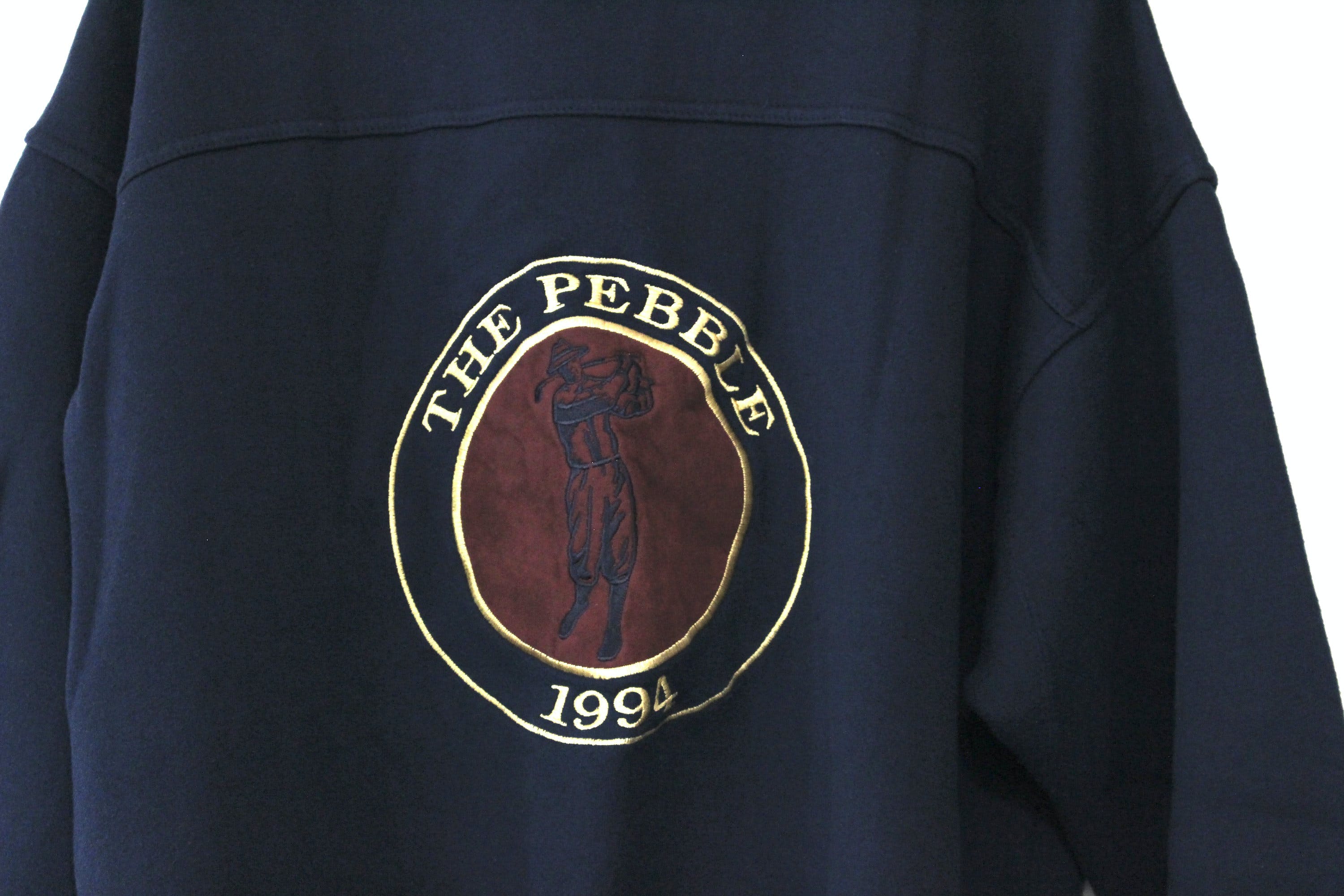 Vintage 90’s Blue Pebble Beach Golf Sweatshirt by Pebble Beach | Shop ...