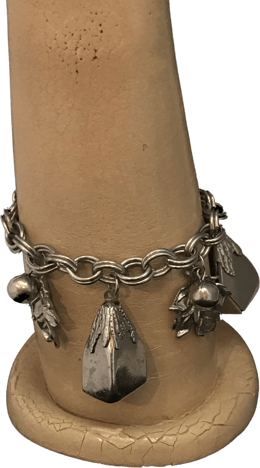 Vintage 50's Silver Cocktail Charm Bracelet | Shop THRILLING