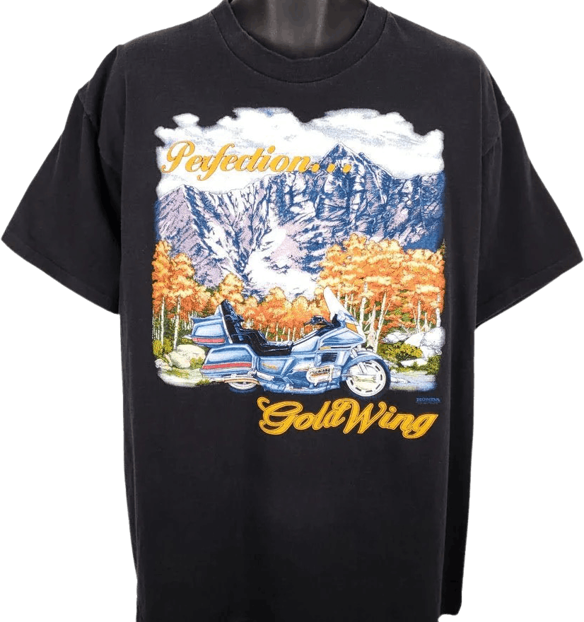 Vintage Honda Gold Wing Motorcycle Men's T-Shirt | Shop THRILLING