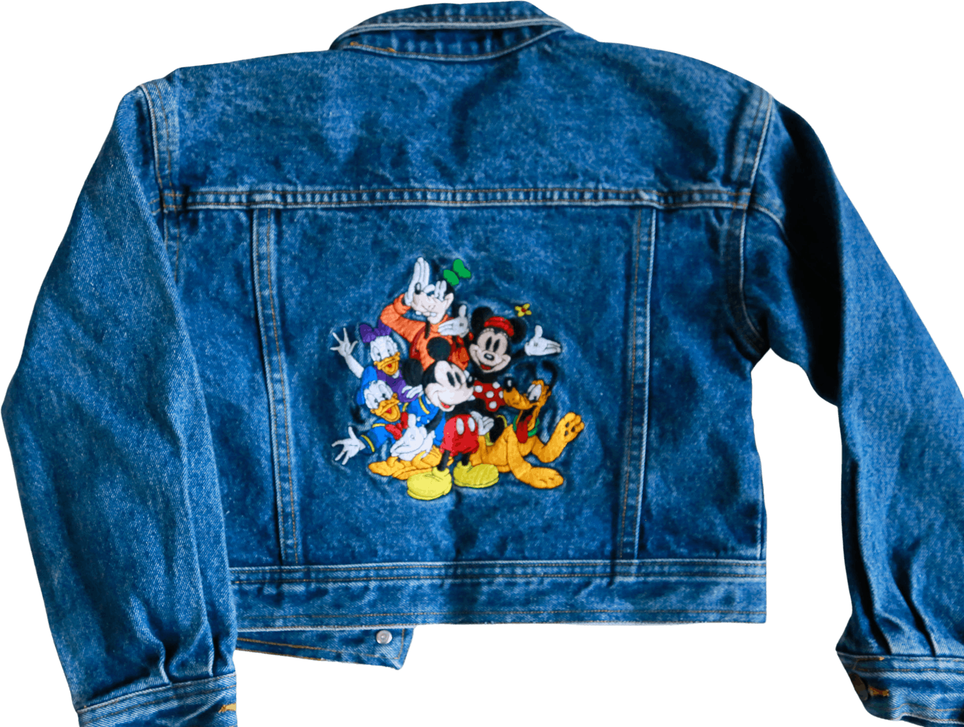 Vintage Disney Embroidered Denim Jacket | Shop THRILLING