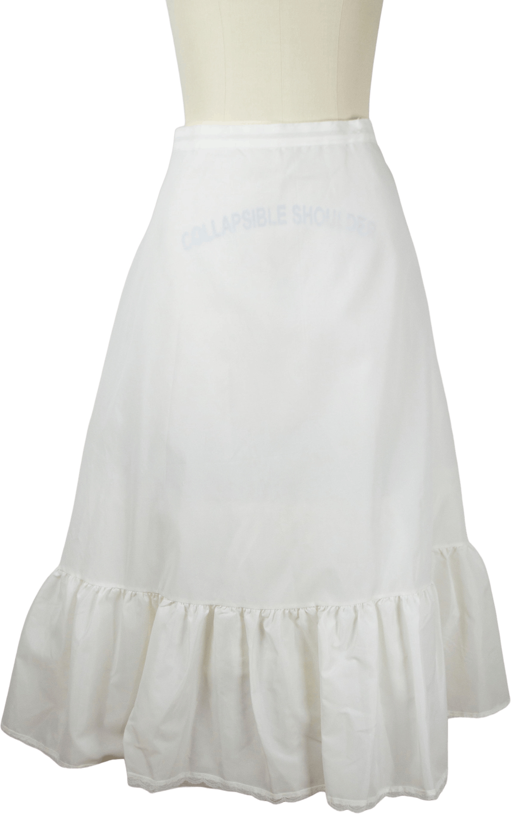 Vintage 70's White Crinoline Slip | Shop THRILLING