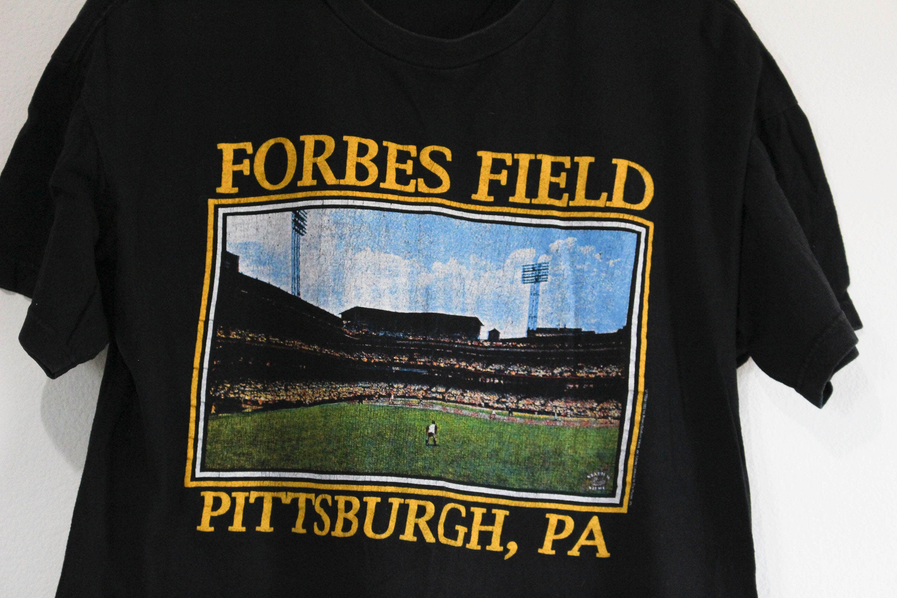 Vintage Black Forbes Field Graphic T-Shirt by Thunder | Shop THRILLING