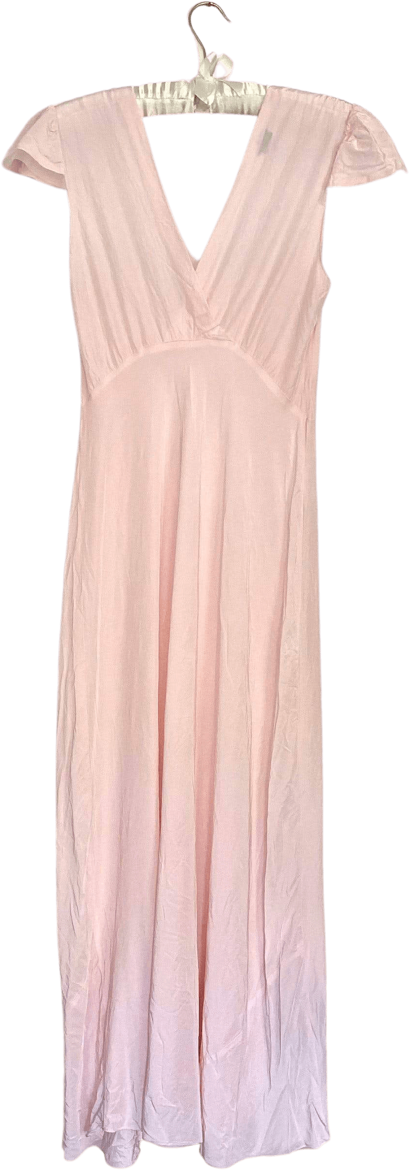 Vintage 40’s Pink Sheer Pin Up Slip Dress by Chelsea | Shop THRILLING