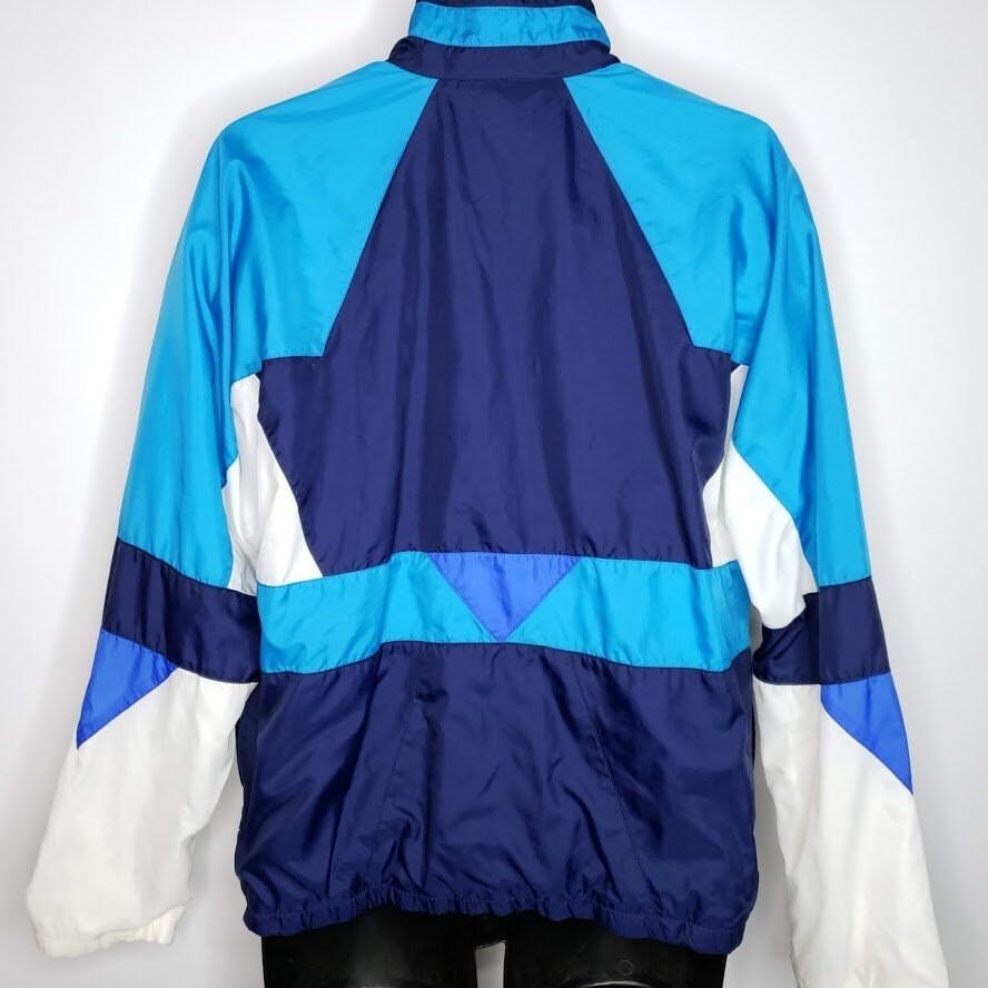 Vintage Nike Blue Windbreaker Men's Jacket | Shop THRILLING