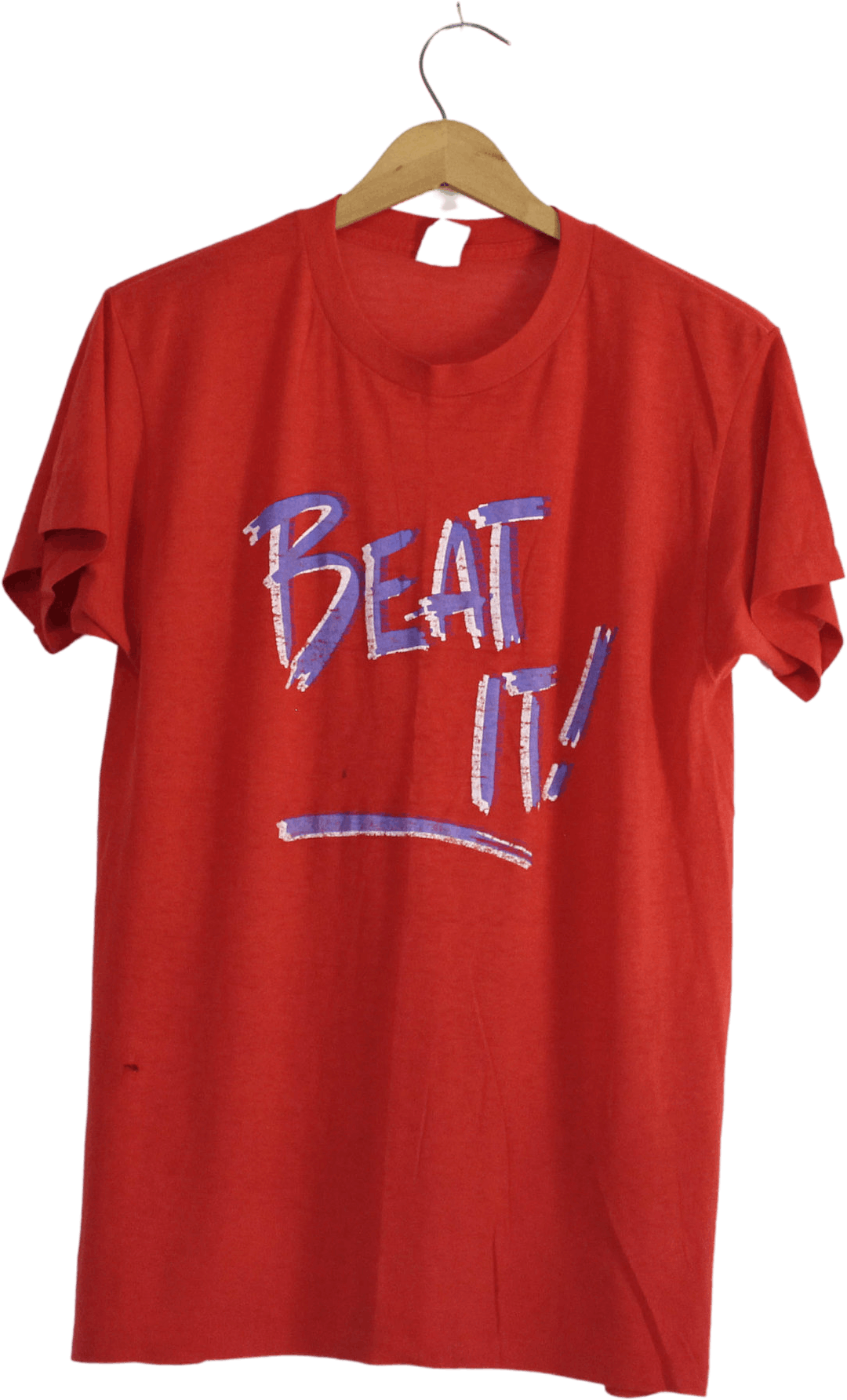 Vintage Red Beat It T-Shirt | Shop THRILLING