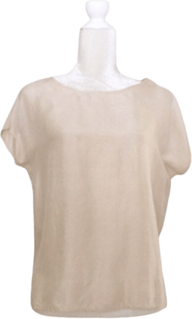 Vintage Cream Silk Box Blouse | Shop THRILLING