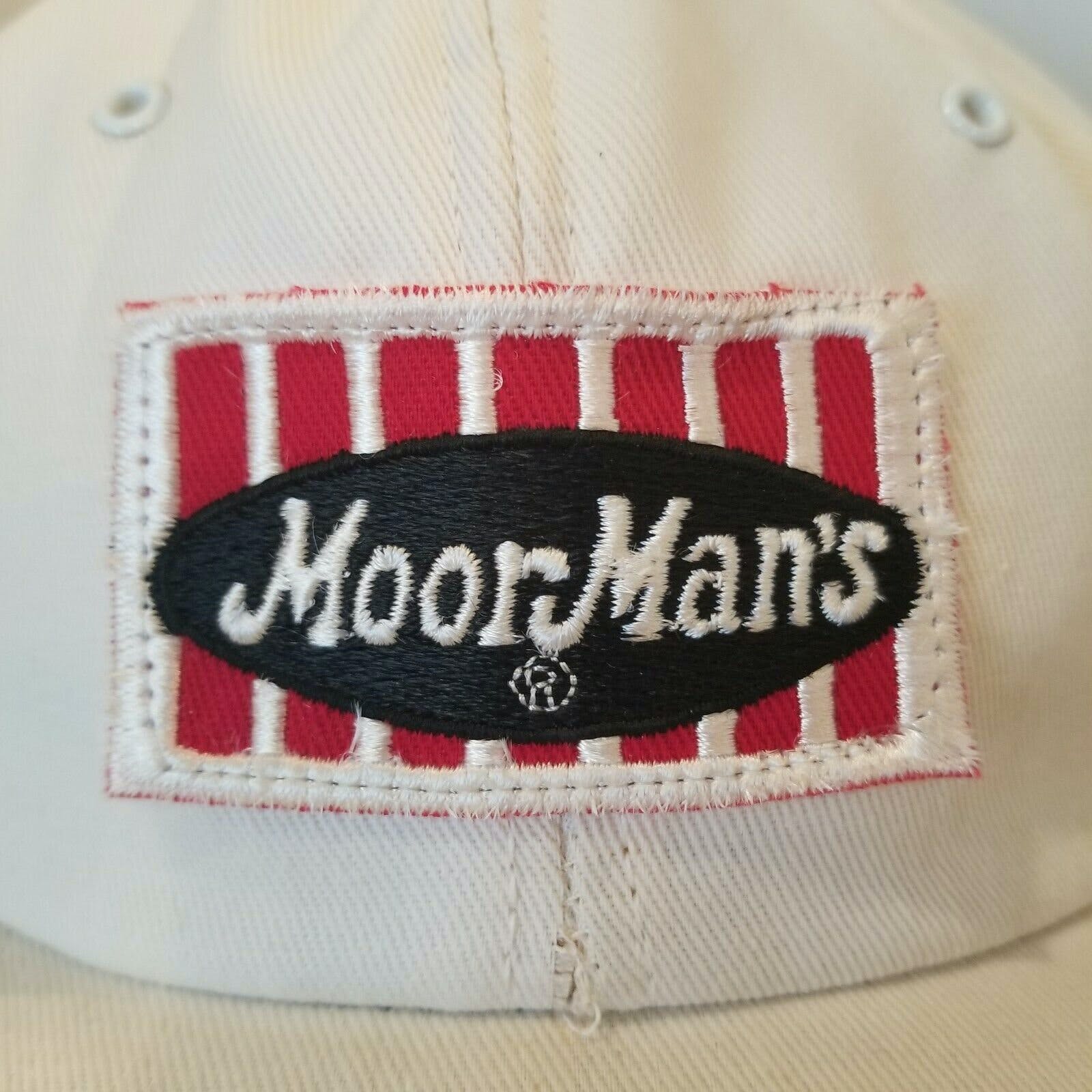 Vintage Off White Moor Man's Embroidered Patch Hat | Shop THRILLING