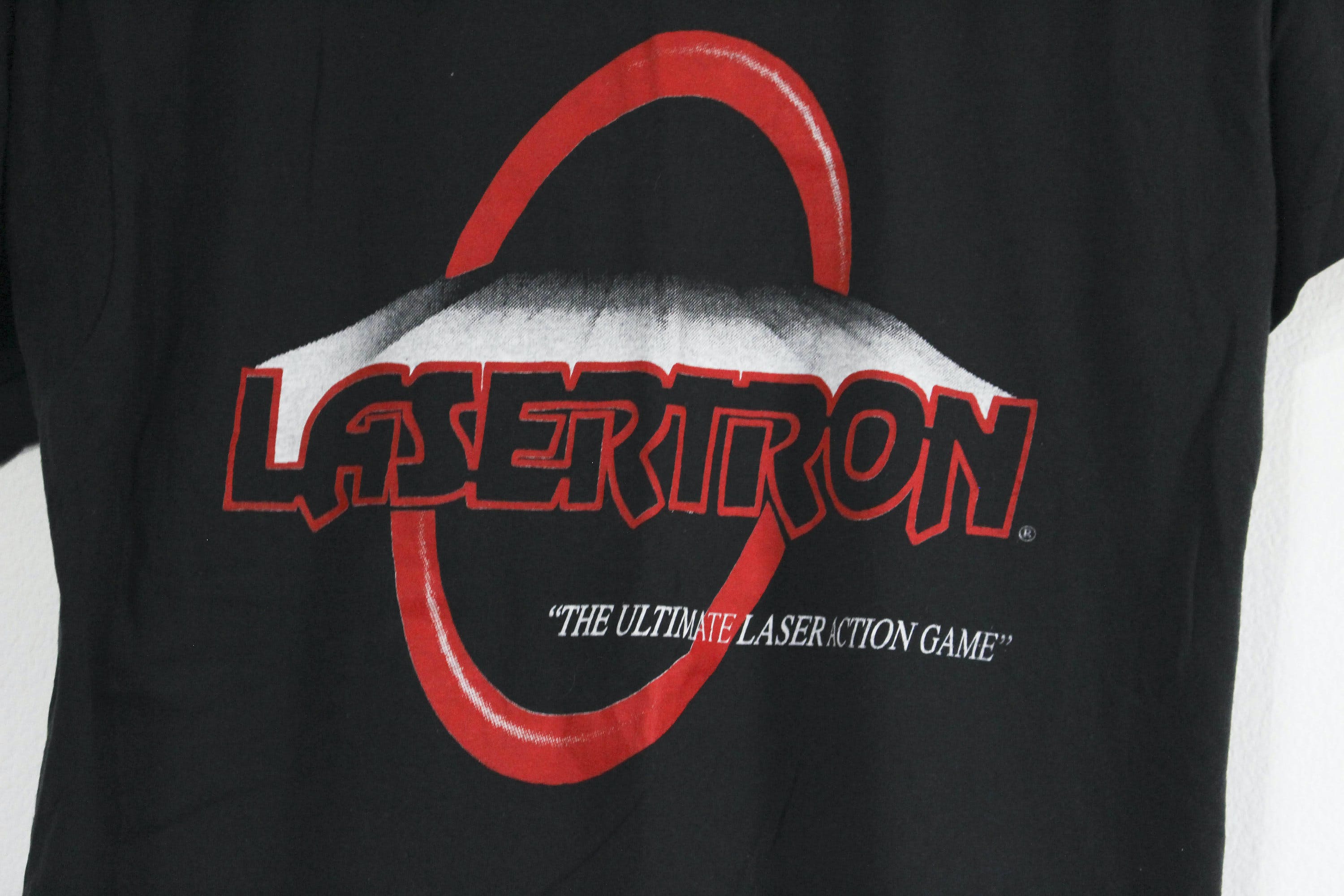 Vintage Black Lasertron Graphic T-Shirt by Screen Stars | Shop THRILLING
