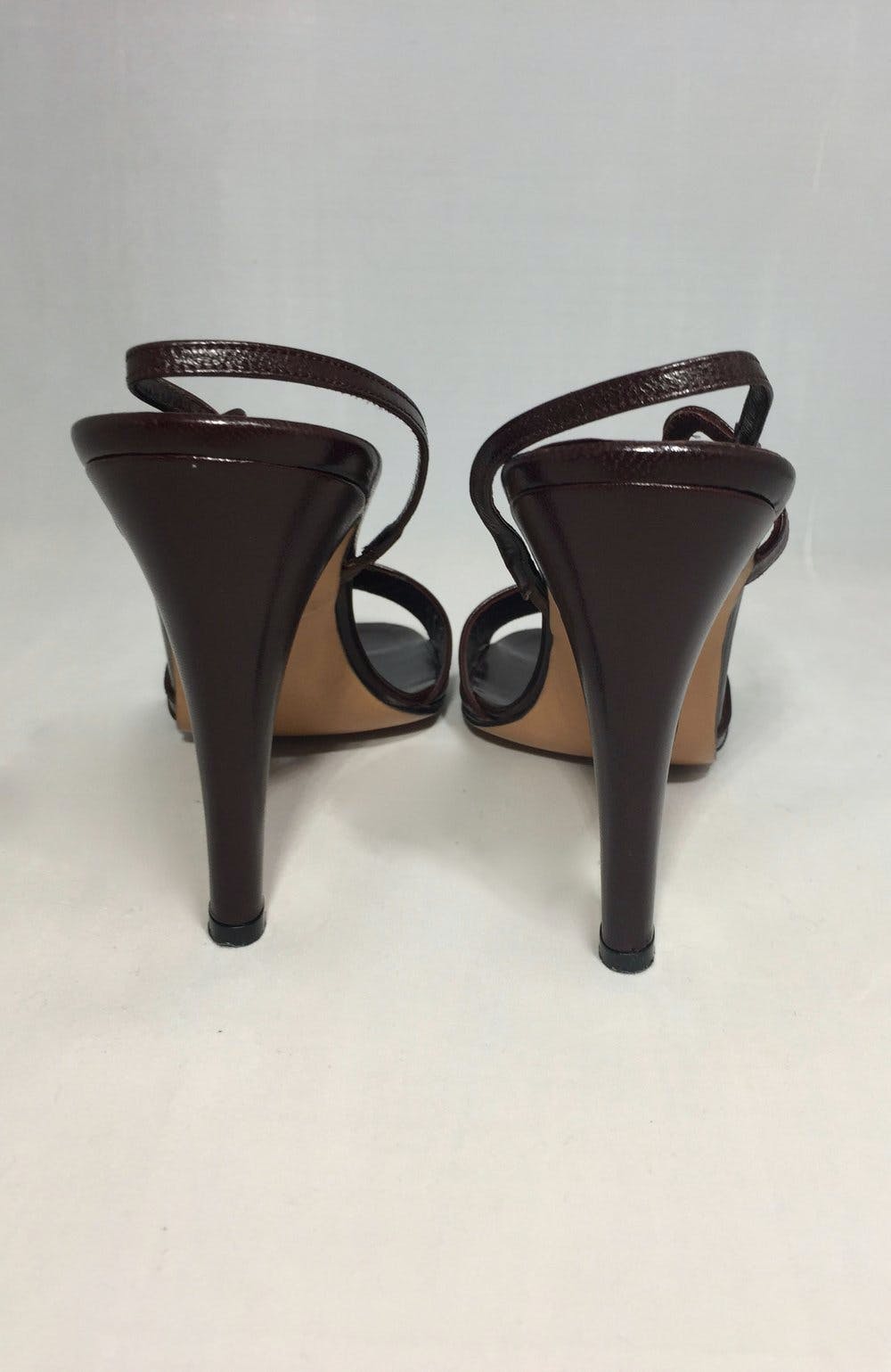 Vintage 70's Dark Brown Slingback Shoes | Shop THRILLING