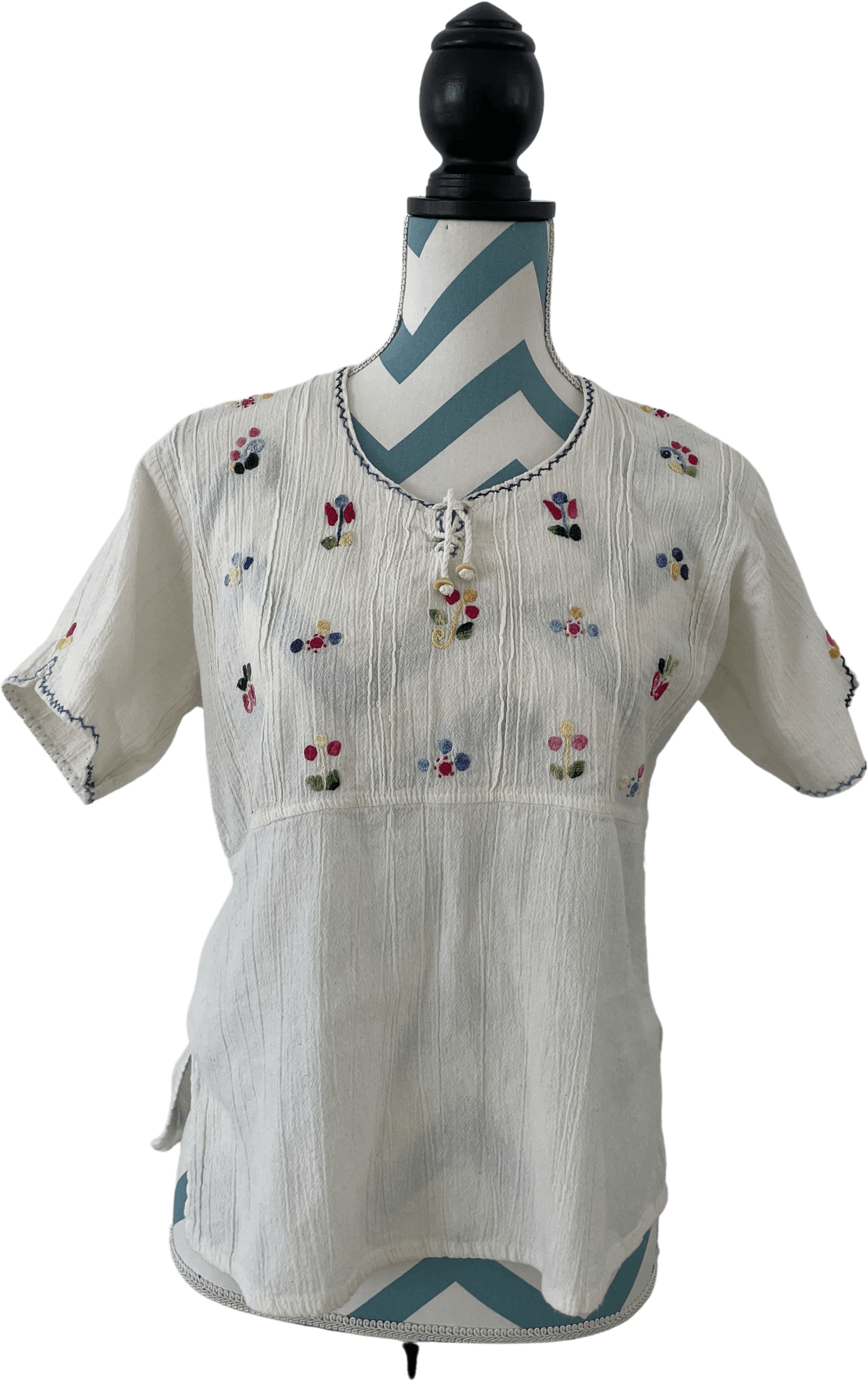 Vintage Guatemalan Embroidered Cotton Shirt | Shop THRILLING