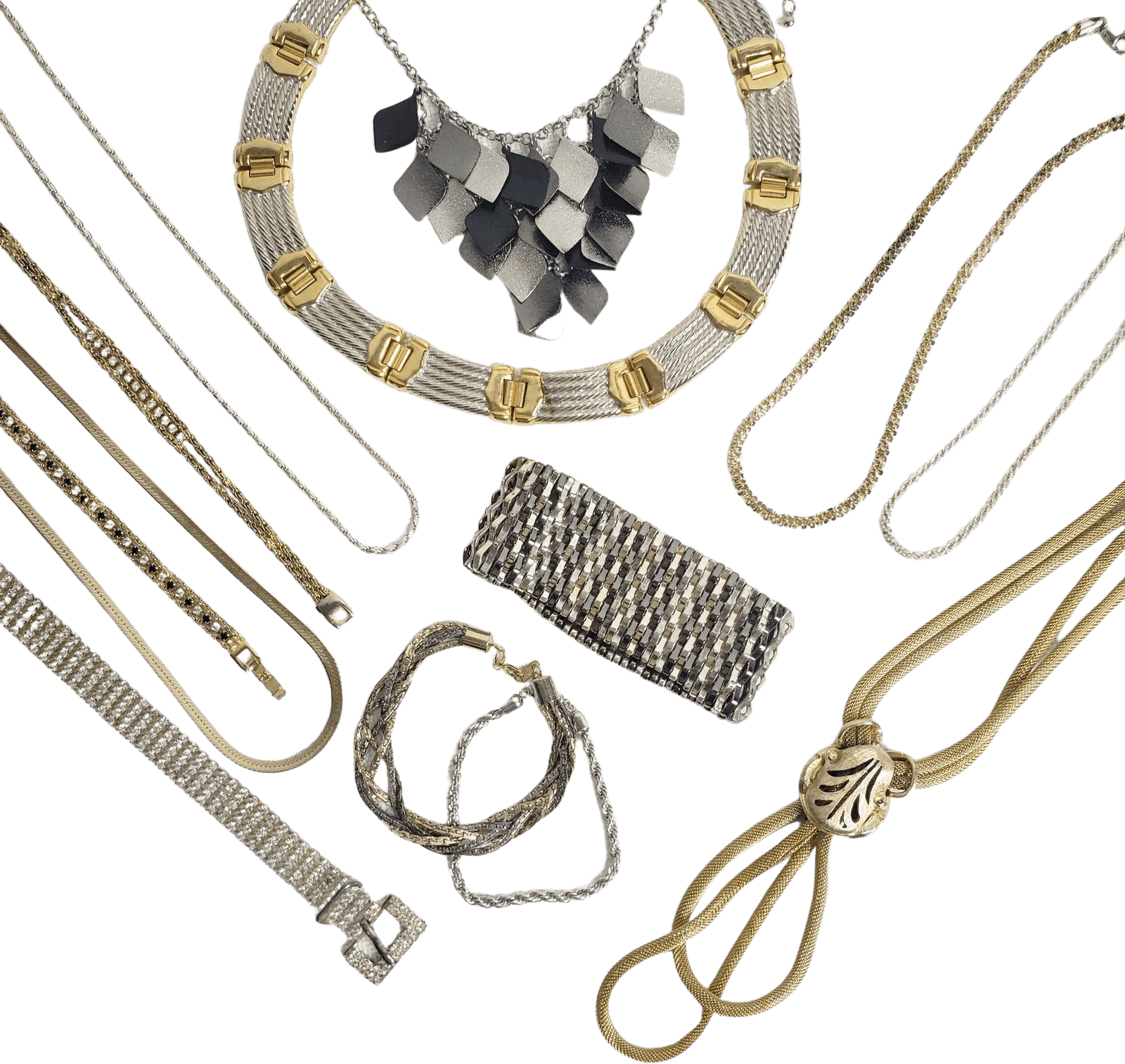 Vintage Two Tone Jewelry 13 Piece Bundle | Shop THRILLING