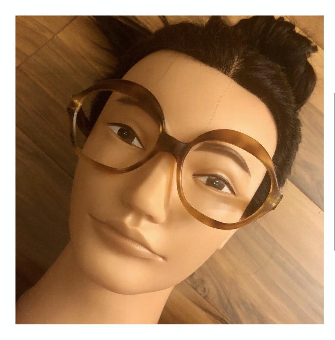 Vintage 60's/70's Golden Tortoise Shell Frames by SJ, France | Shop ...