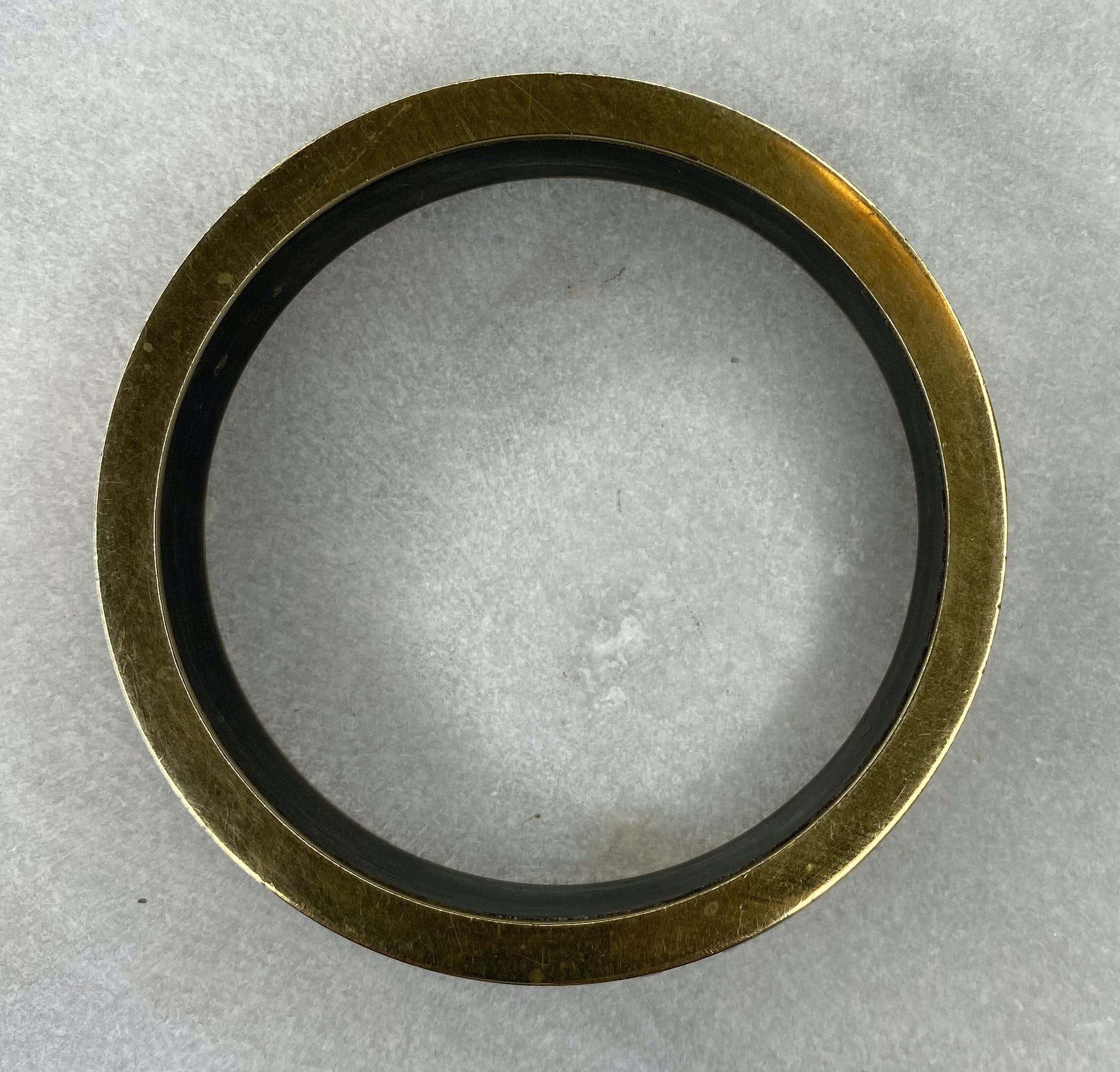 Vintage 80's Gold and Black Bangle Bracelet | Shop THRILLING