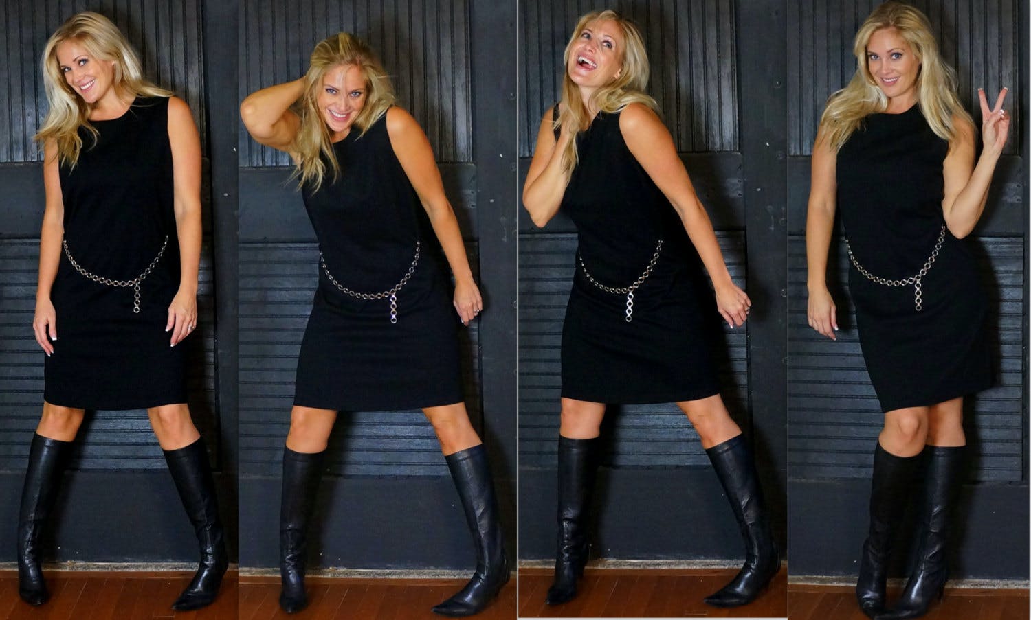 Vintage Mod Style Black Mini Shift Dress by MsChoice | Shop THRILLING