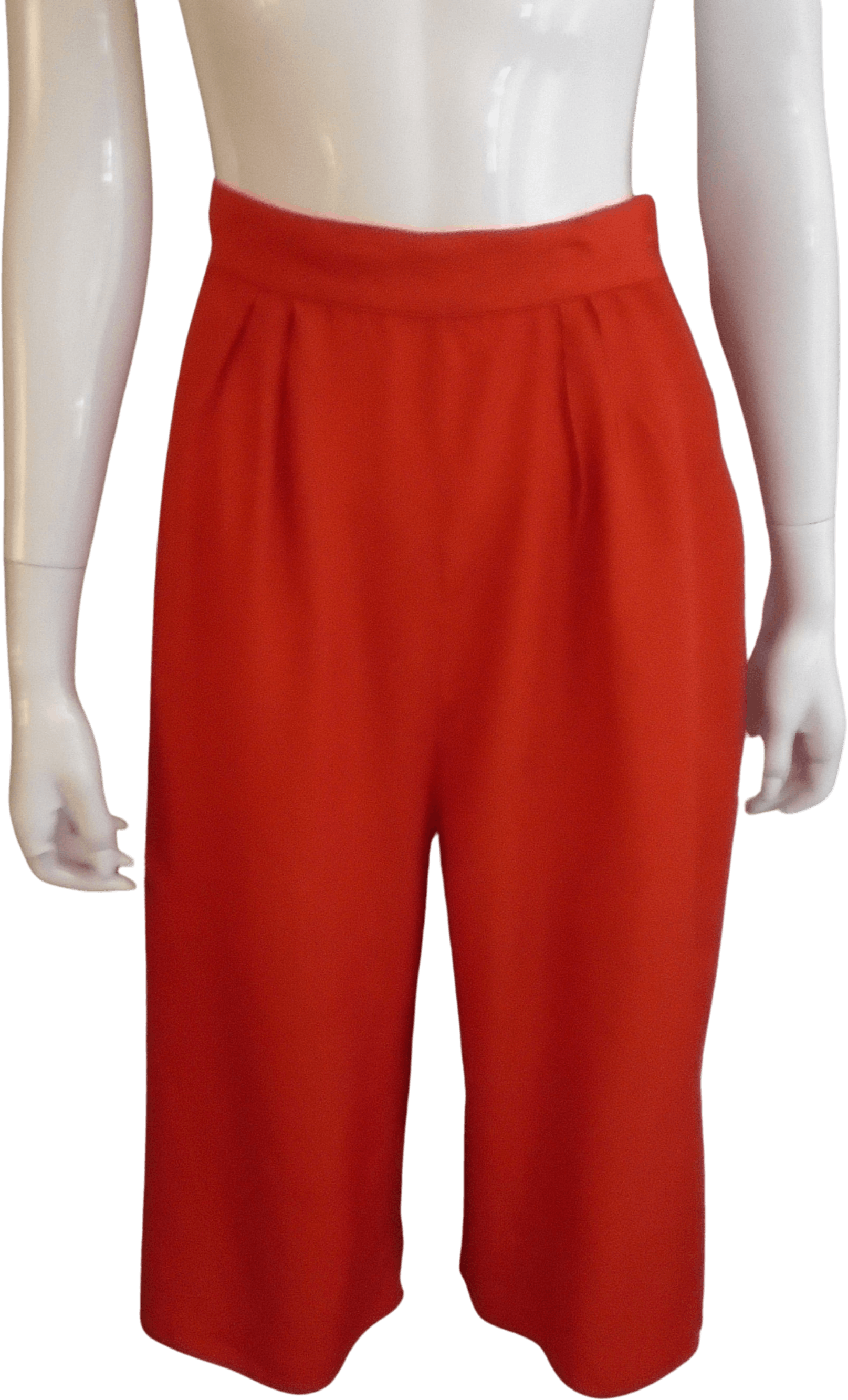 Vintage 50’s Red Side Button Capri Pants | Shop THRILLING