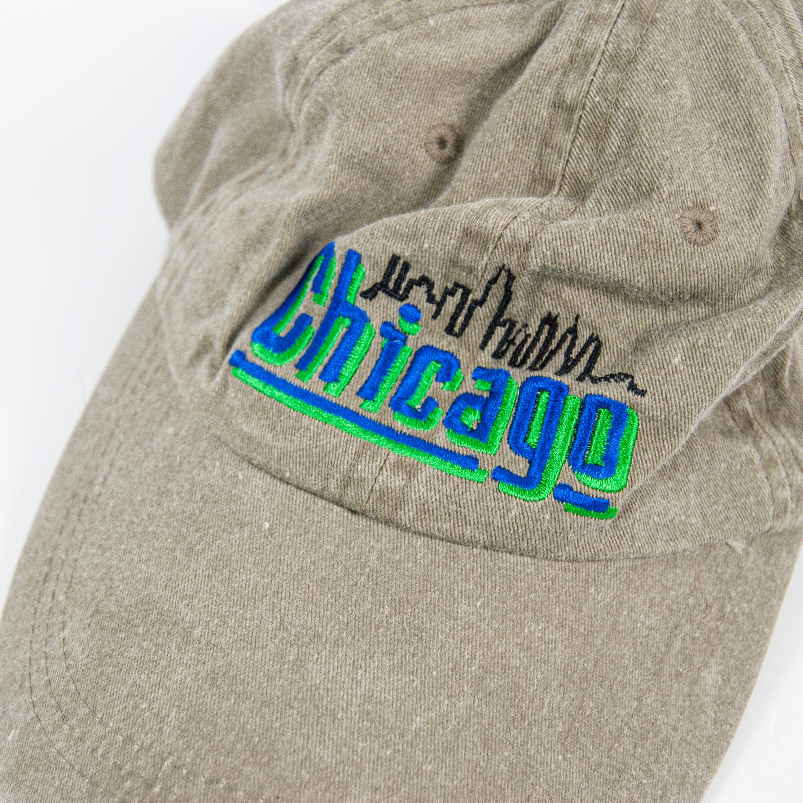 Vintage 90's Gray Chicago Embroidered Skyline Cap by Toppers | Shop ...