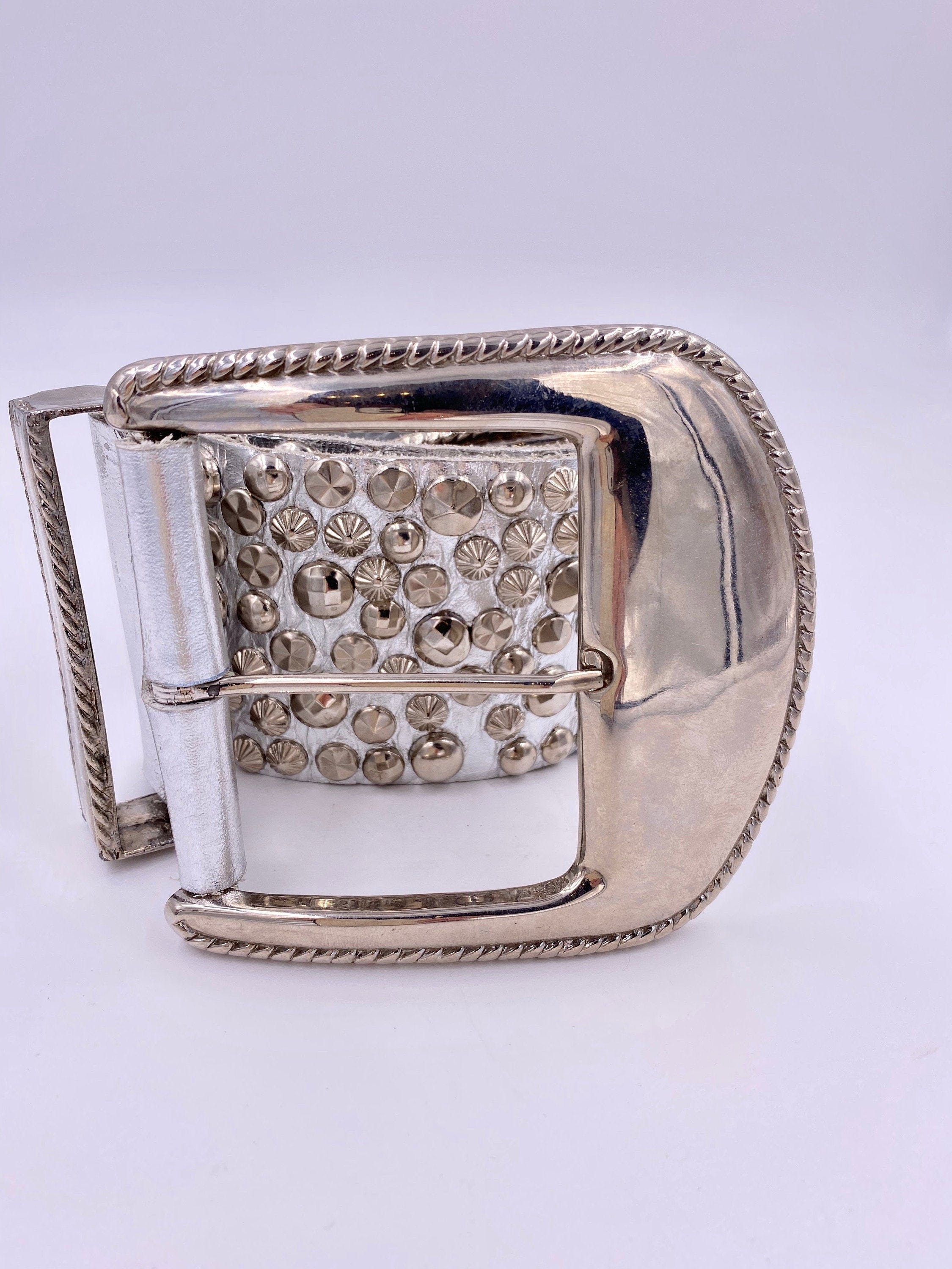 Vintage 80’s Silver Studded Belt | Shop THRILLING