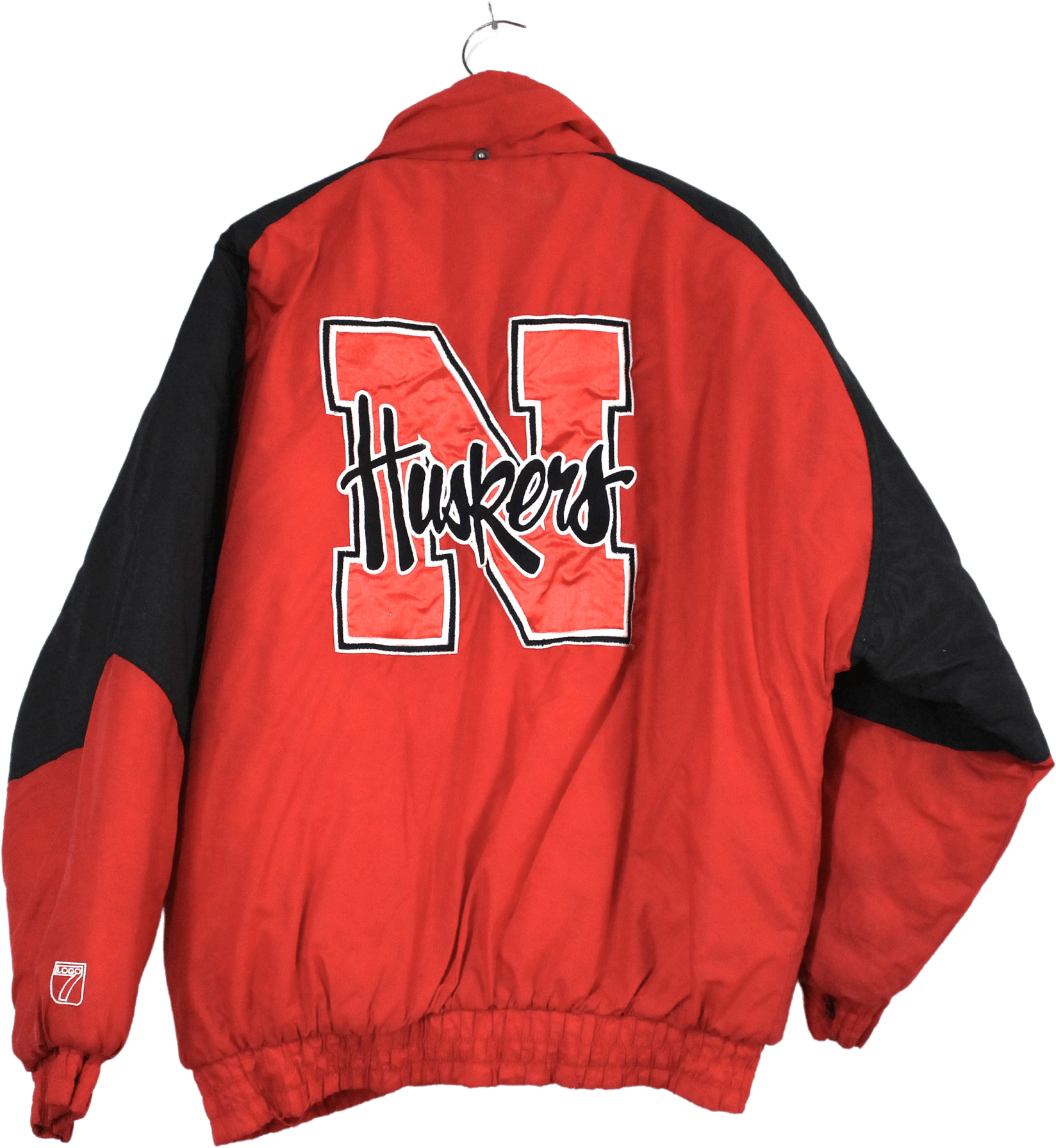 Vintage Red University of Nebraska Cornhuskers Huskers Windbreaker ...